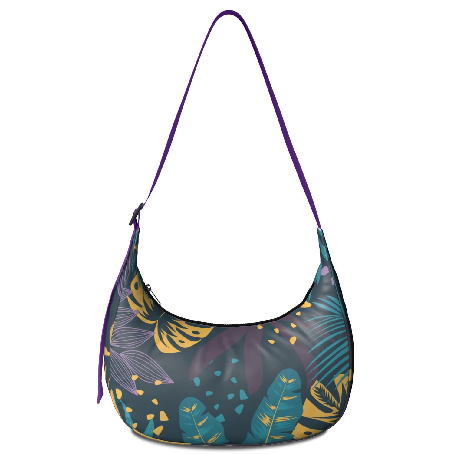 Hawaiian Print Crossbody Handbag for Women, Durable Water-Resistant ...