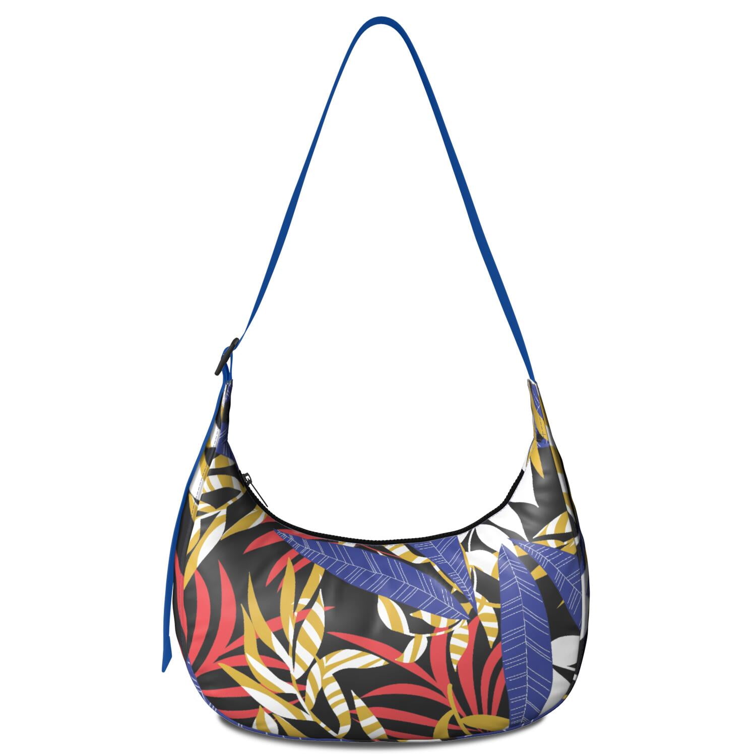 Hawaiian Print Crossbody Handbag for Women, Durable Water-Resistant ...
