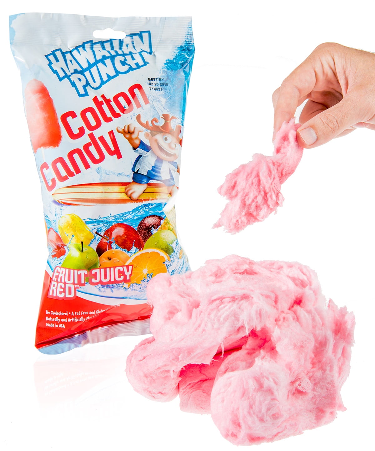 Hawaiian Punch Cotton Candy Fruit-flavored airy sugary snack. - Walmart.com