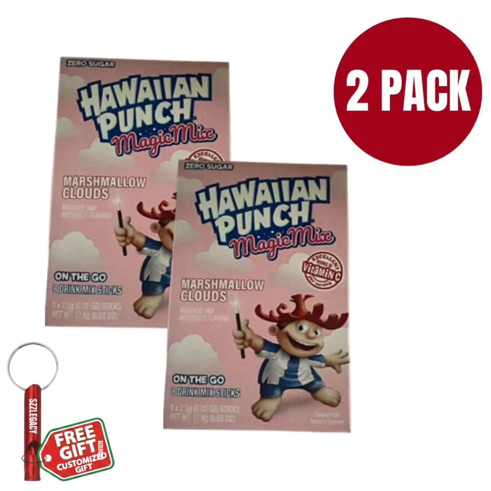 Hawaiian Punch Magic Mix Marshmallow Clouds Drink Mix (2 Pack) – Zero ...