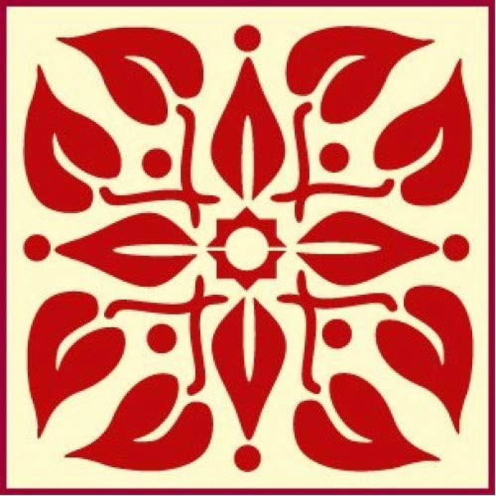 Hawaiian Quilt 3 Stencil - Quilting Stencils Plastic Stencils DIY ...