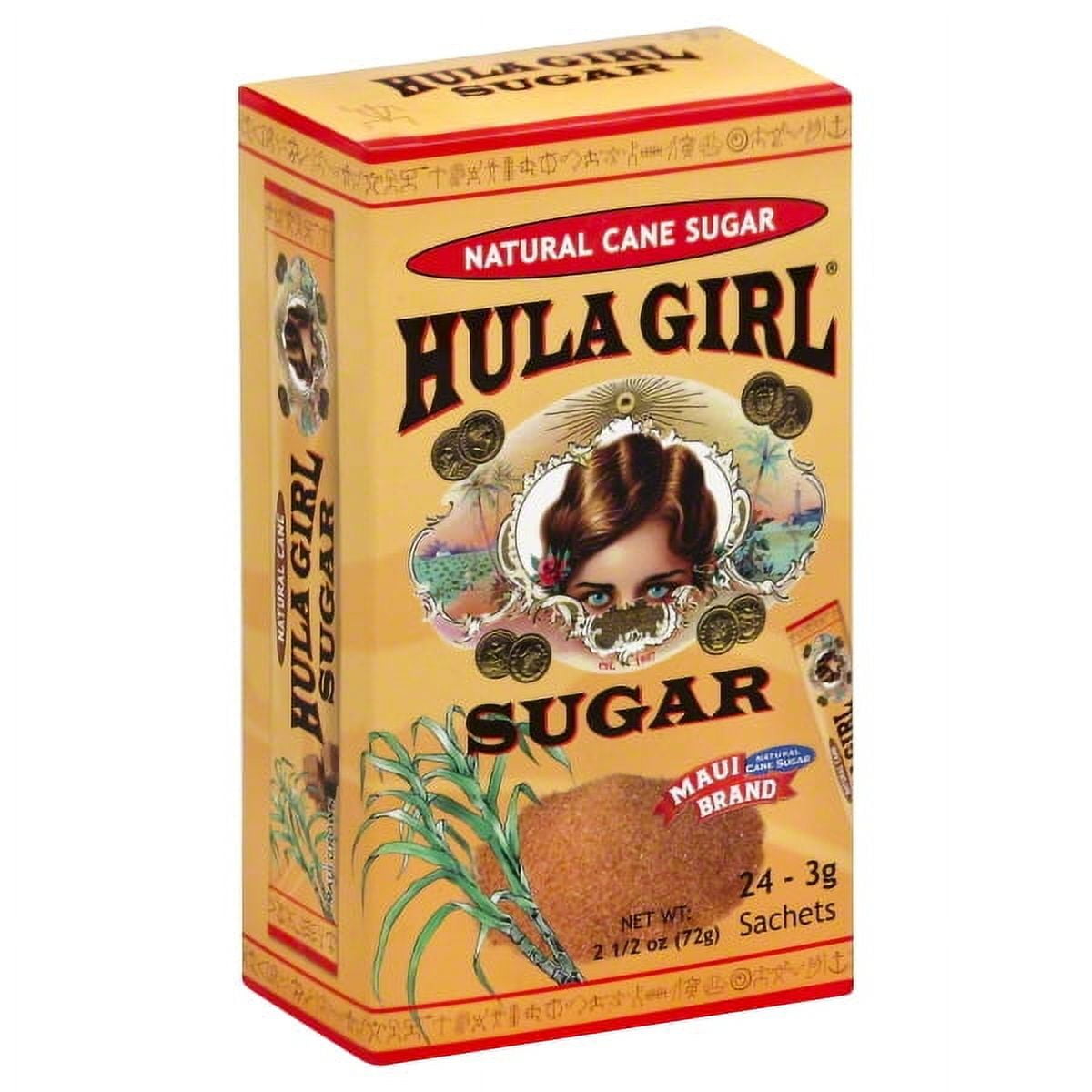 Hawaiian Royal Trading Hula Girl Sugar, 24 ea - Walmart.com