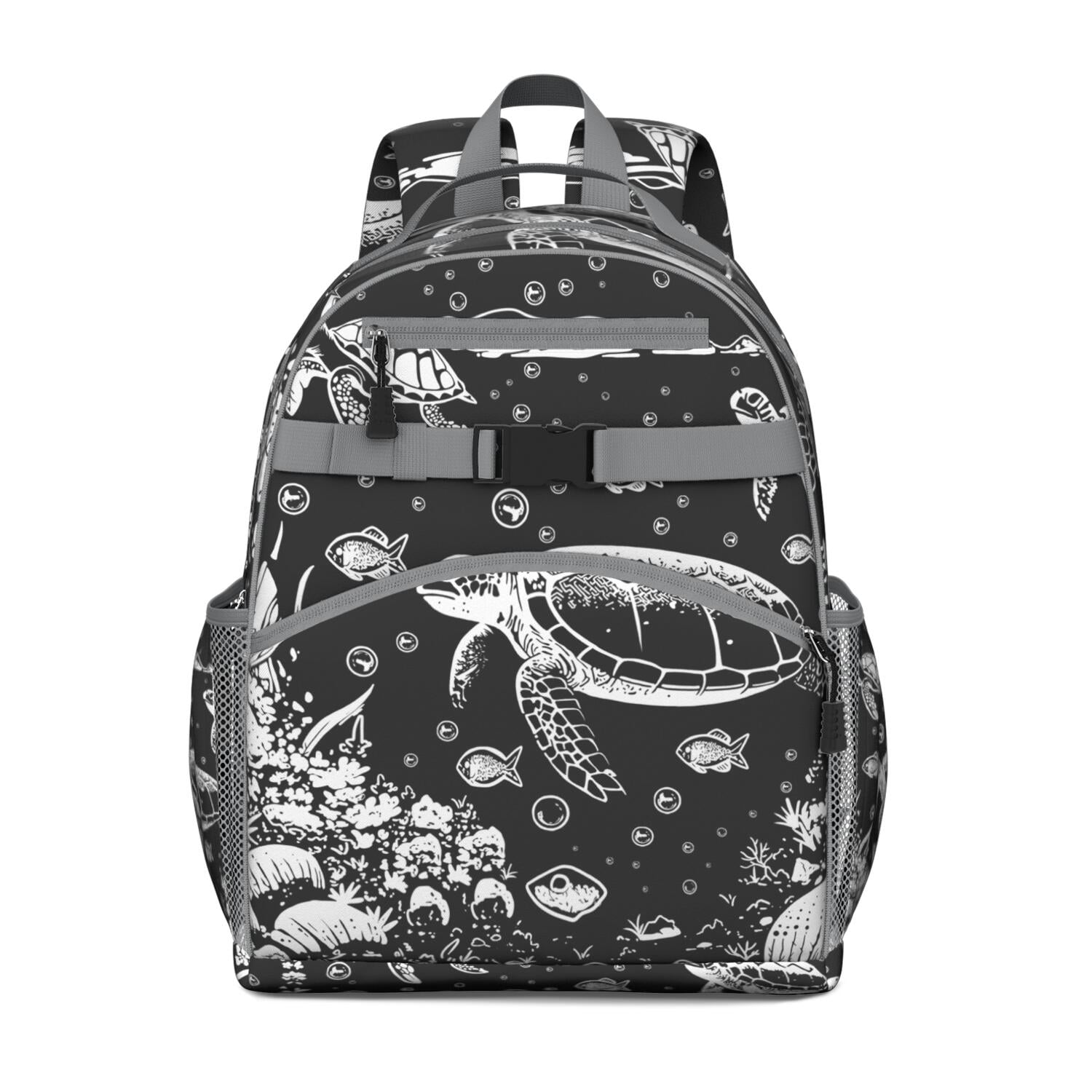 Hawaiian Sea Turtle Students Backpack with Tropical Ocean and Marine ...