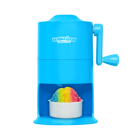 Hawaiian Shaved Ice Mini Snow Cone Machine, Portable Manual Ice Shaver ...