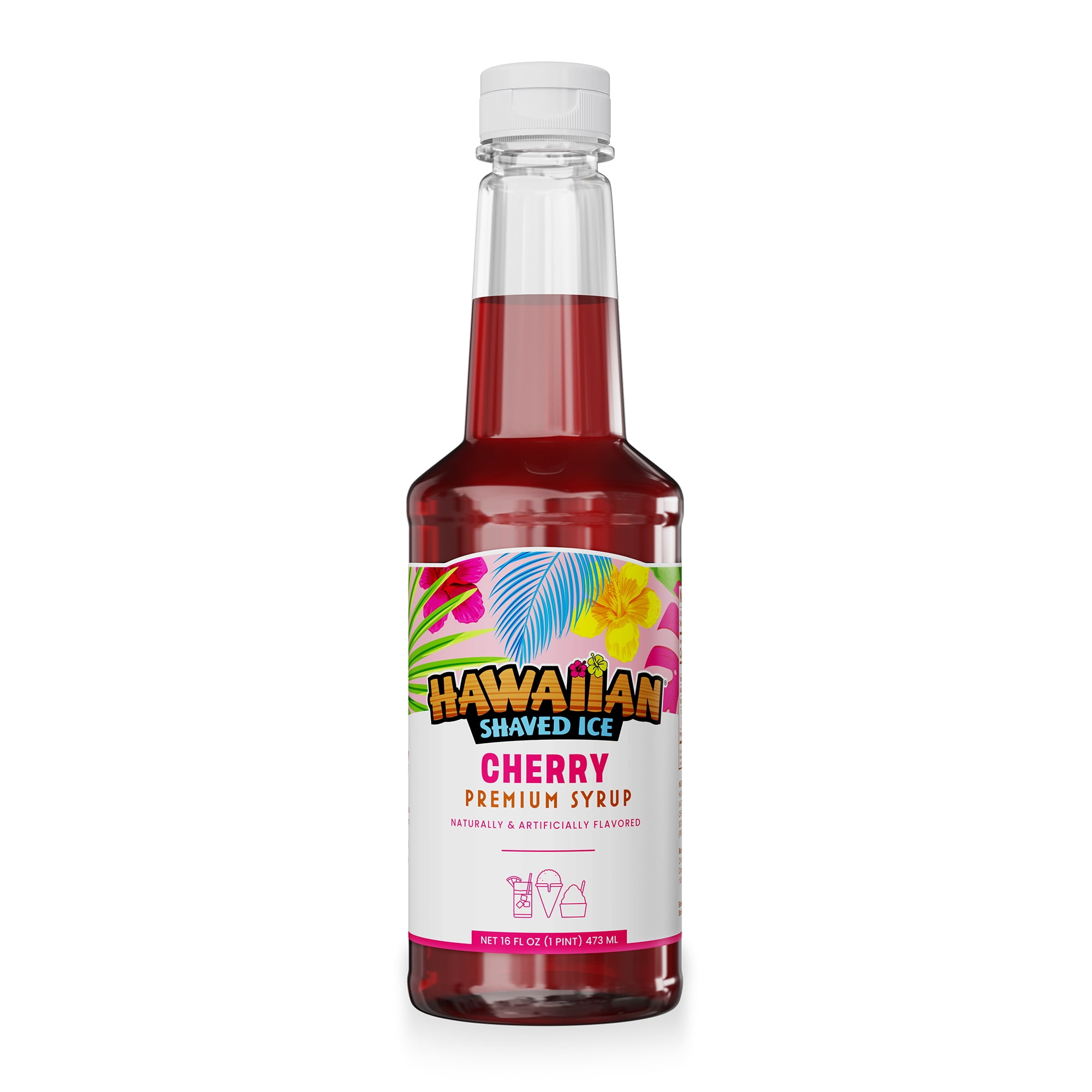 Hawaiian Shaved Ice - Premium Snow Cone and Shaved Ice Cherry Syrup ...