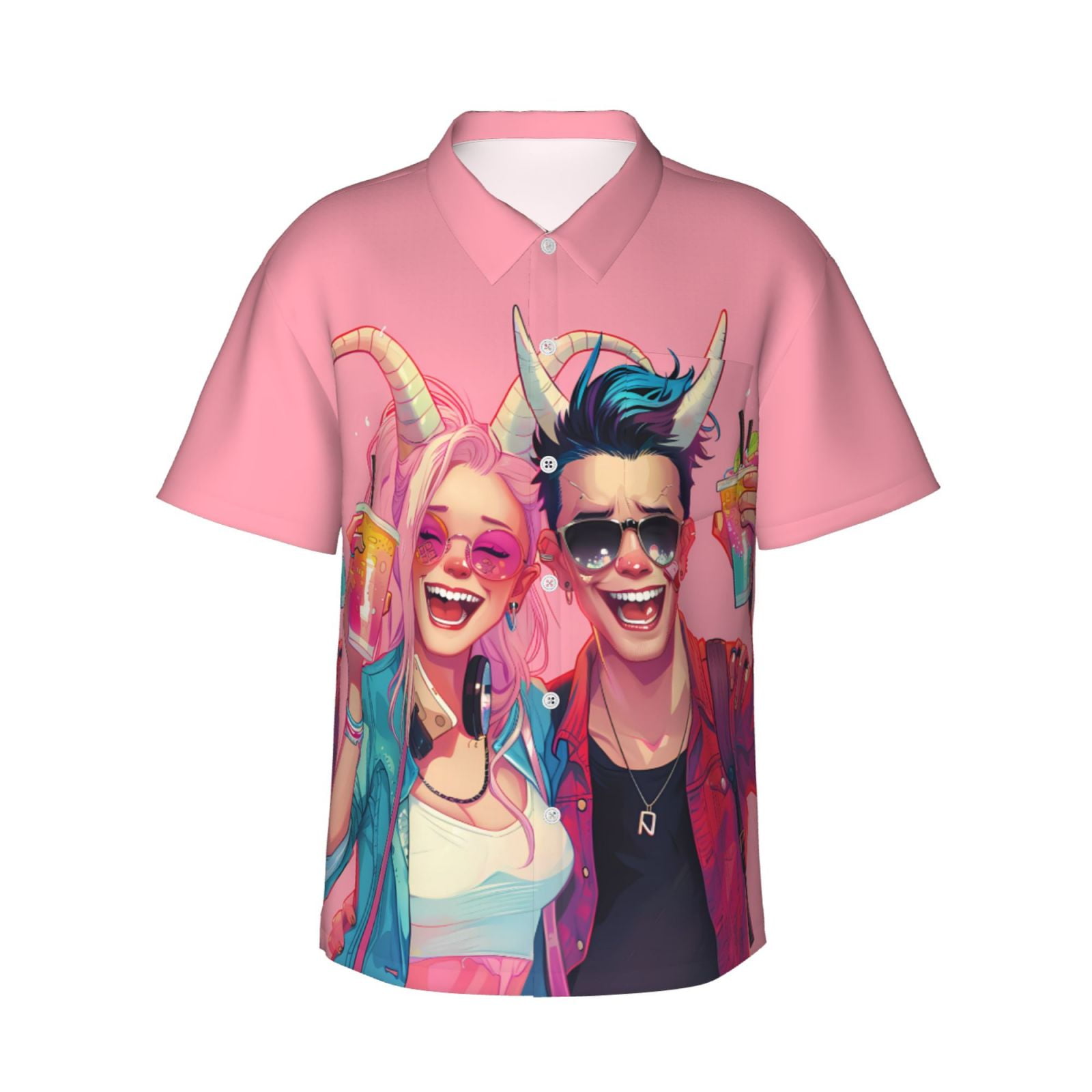 Hawaiian Shirt for Men, Hip Hop People No.111 Summer Shirts for Men ...