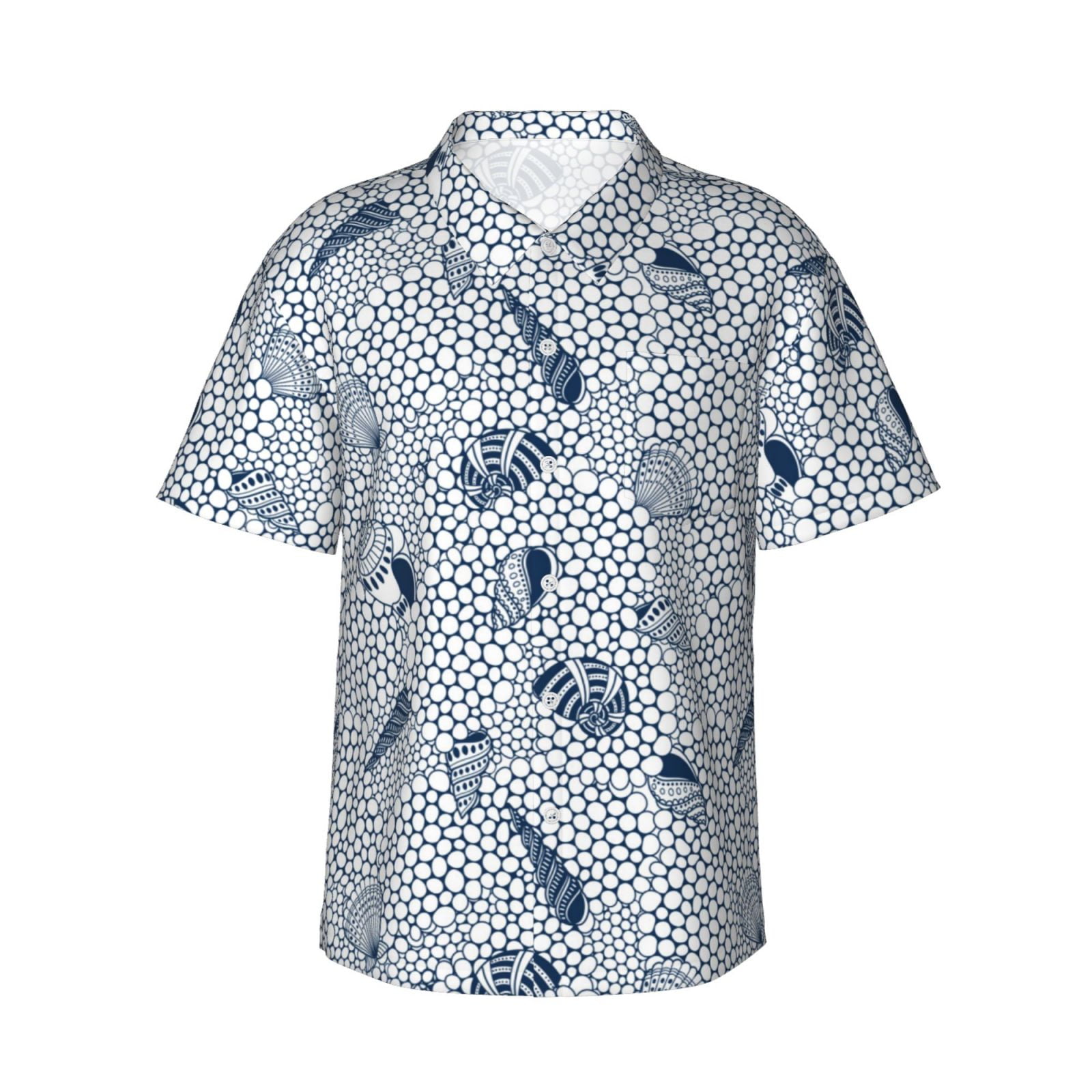 Hawaiian Shirt for Men, Shells And Sand Summer Shirts for Men, Mens ...