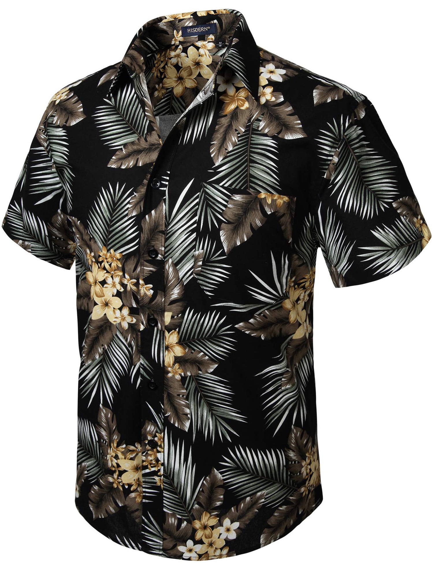 Hawaiian Shirt for Men, Short Sleeve Shirt Button Down Aloha Shirts ...