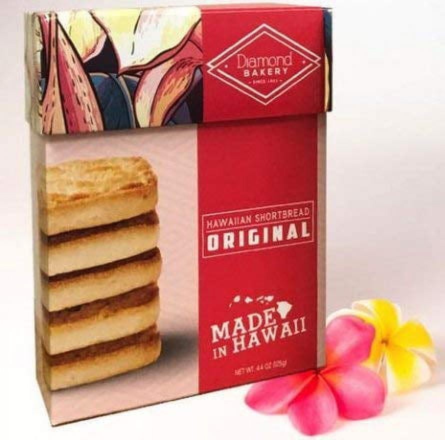 Hawaiian Shortbread Cookies, Original KEF16 4.4 ounce (125g) - Walmart.com