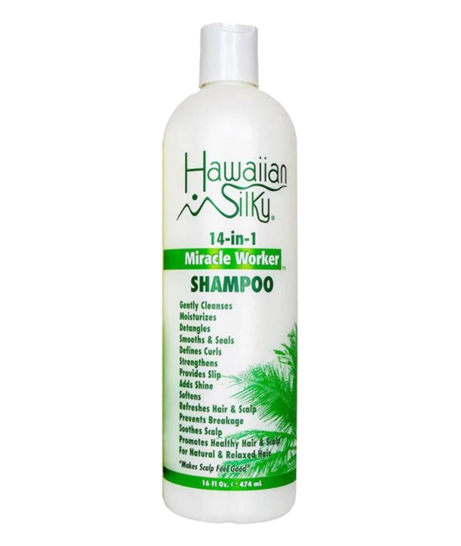 Hawaiian Silky 14-in-1 Miracle Worker Shampoo, 16 oz., Moisturizing for ...