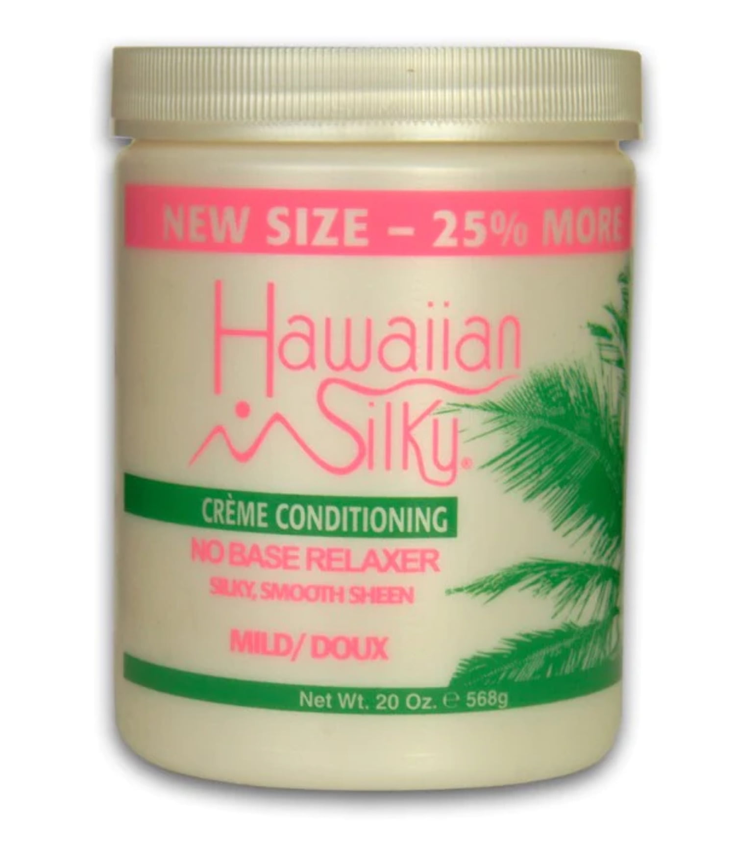 Hawaiian Silky- Creme Conditioning No Base Relaxer Mild 20oz - Walmart.com