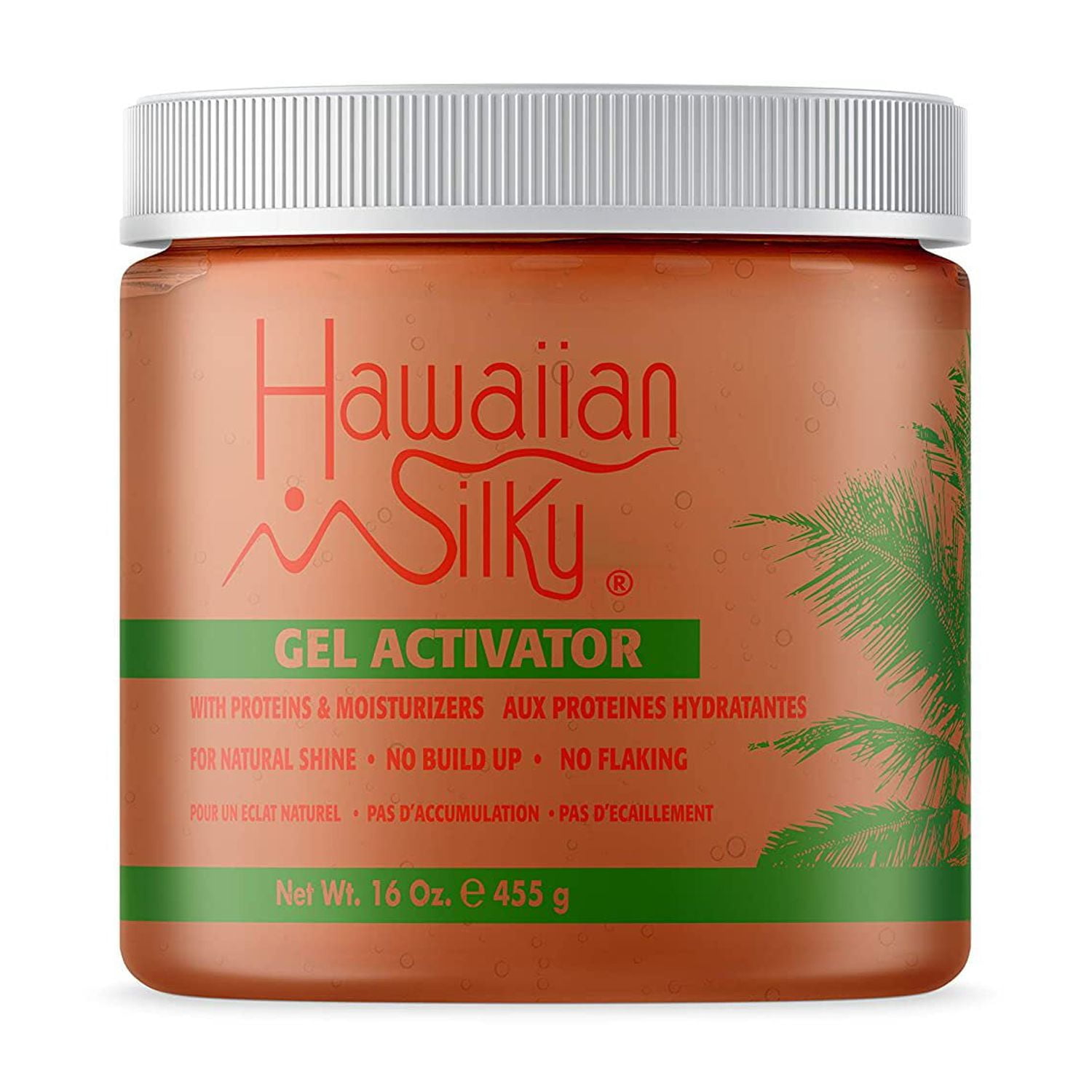 Hawaiian Silky - Moisturizing Hair Gel Activator for Natural Shine ...
