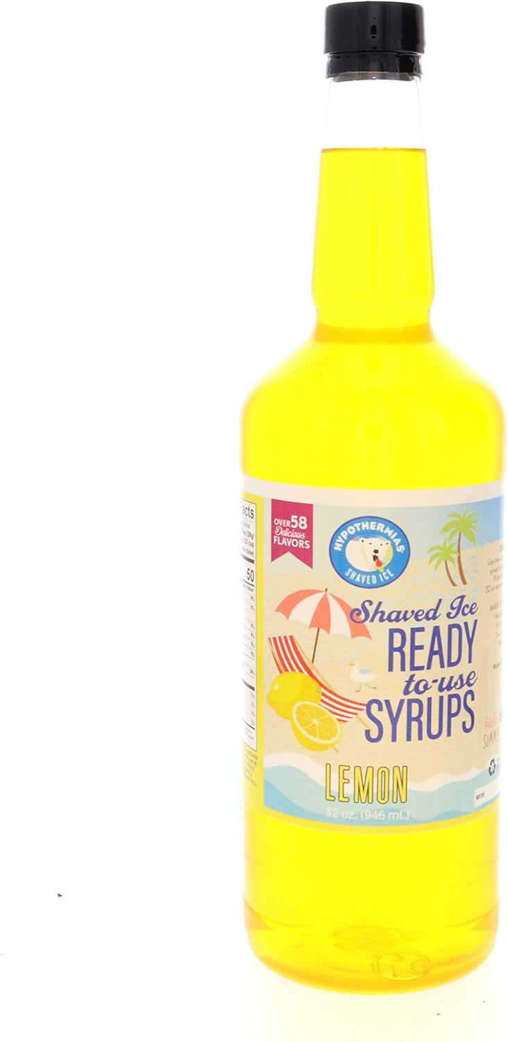 Snow Cone Machine Syrup 4 Snow Cone / Shaved Ice Flavor Concentrate Mix ...