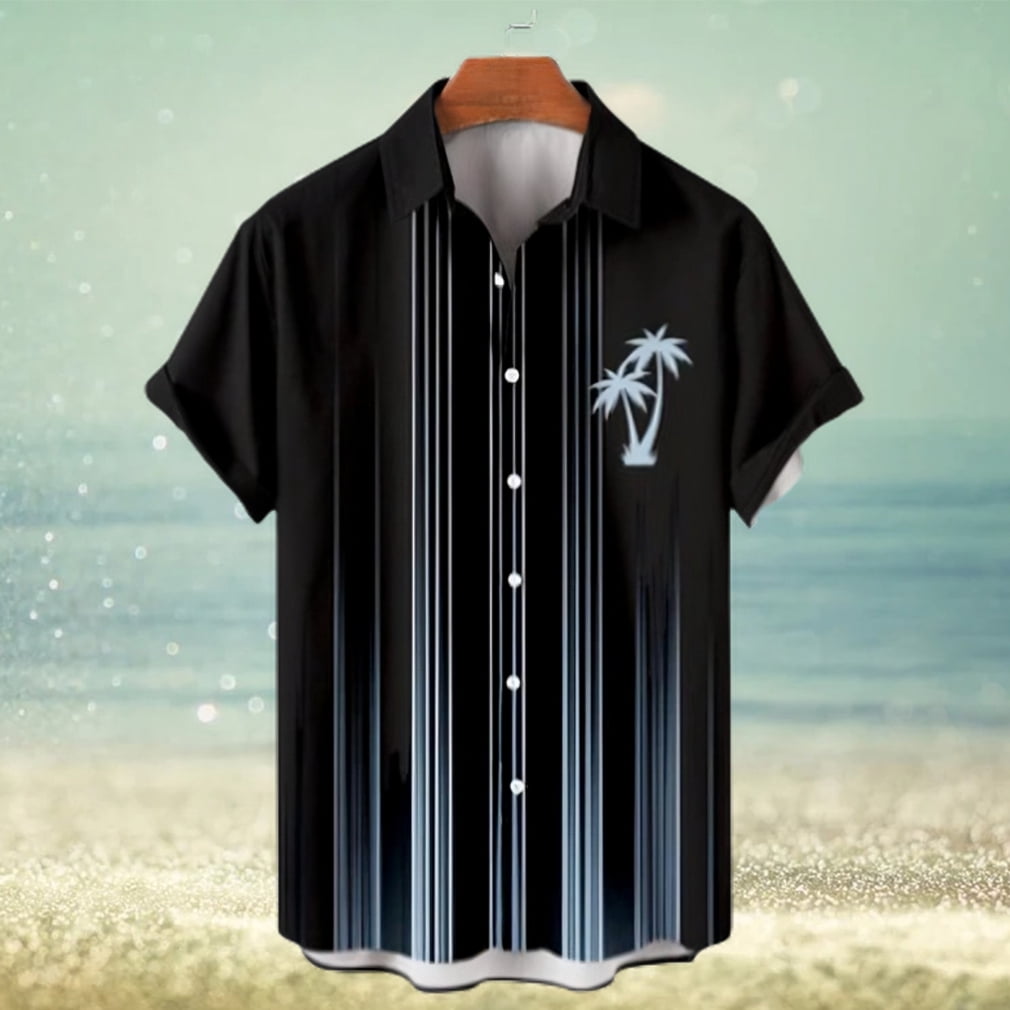Hawaiian Stripe Coconut Shirt - Walmart.com