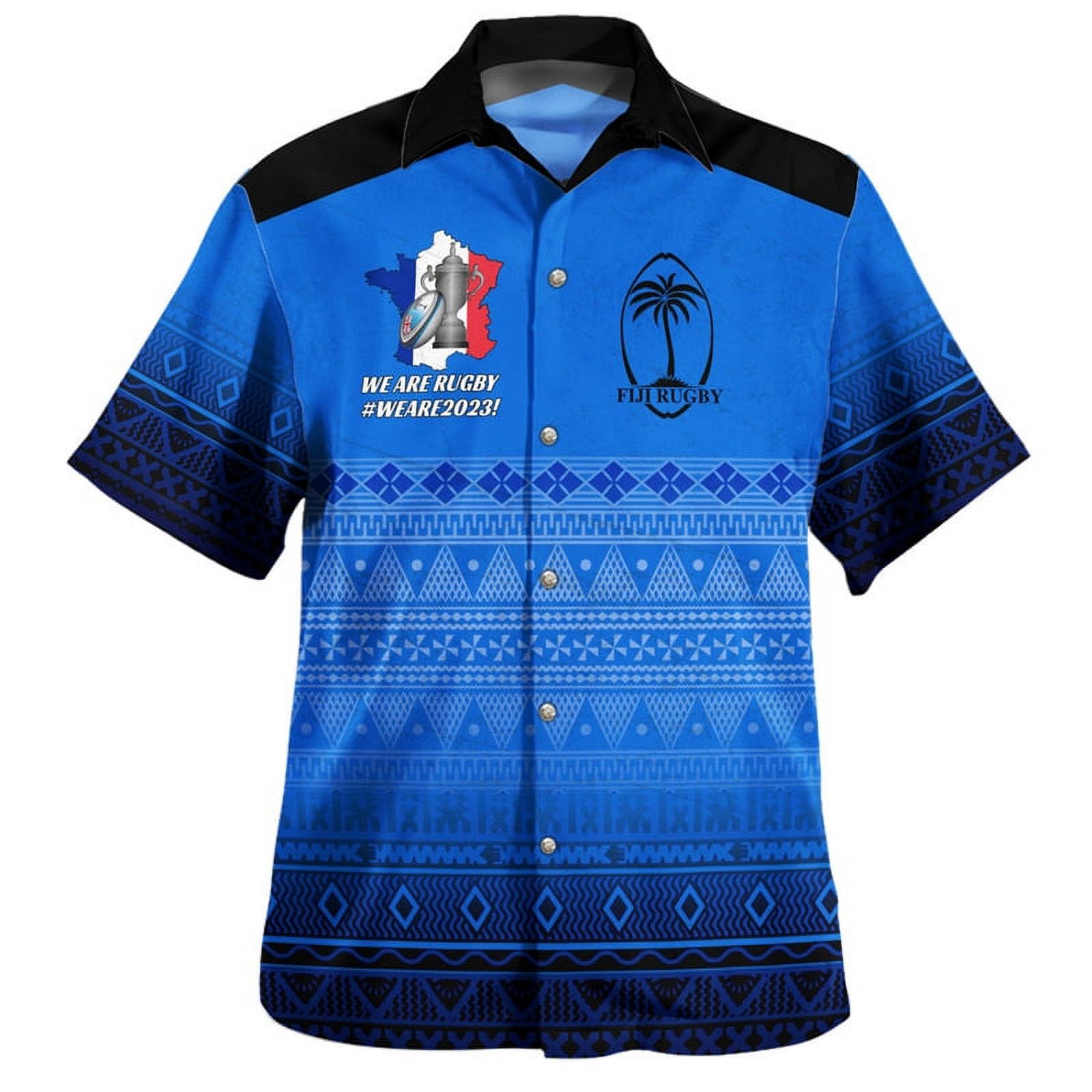 Hawaiian Summer 3D Print BULA FIJI Flag Emblem Shirts Philippines Fiji ...