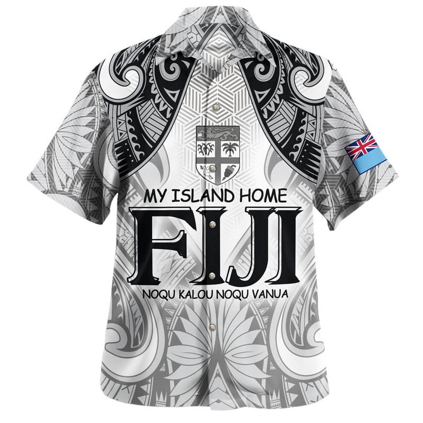 Hawaiian Summer 3D Print BULA FIJI Flag Emblem Shirts Philippines Fiji ...