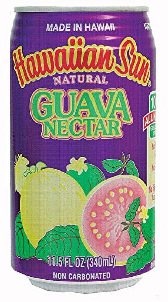 Hawaiian Sun Guava Nectar Drink, 11.5 Fl. oz., 6 Count - Walmart.com