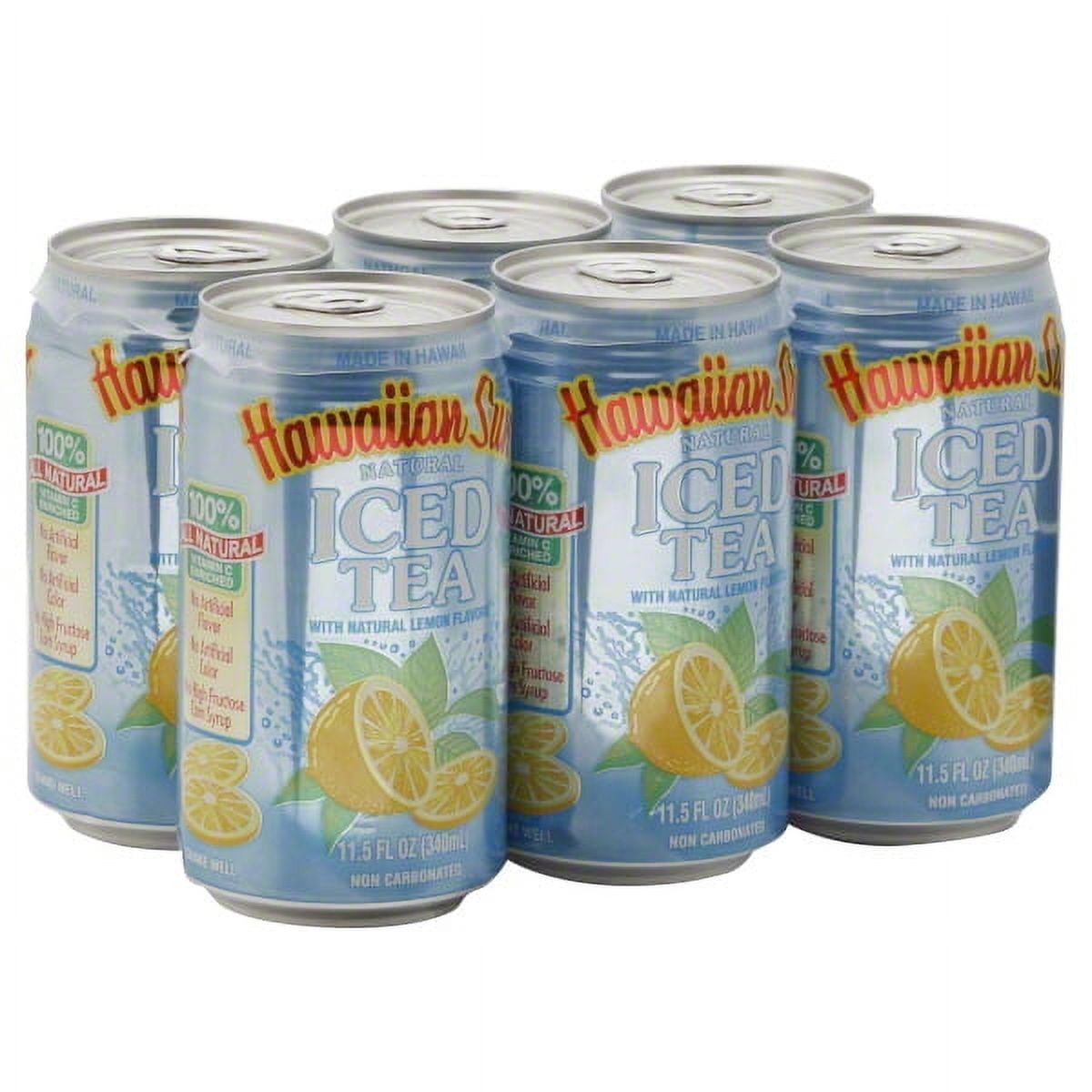 Hawaiian Sun Iced Tea, 11.5 Fl. Oz., 6 Count - Walmart.com