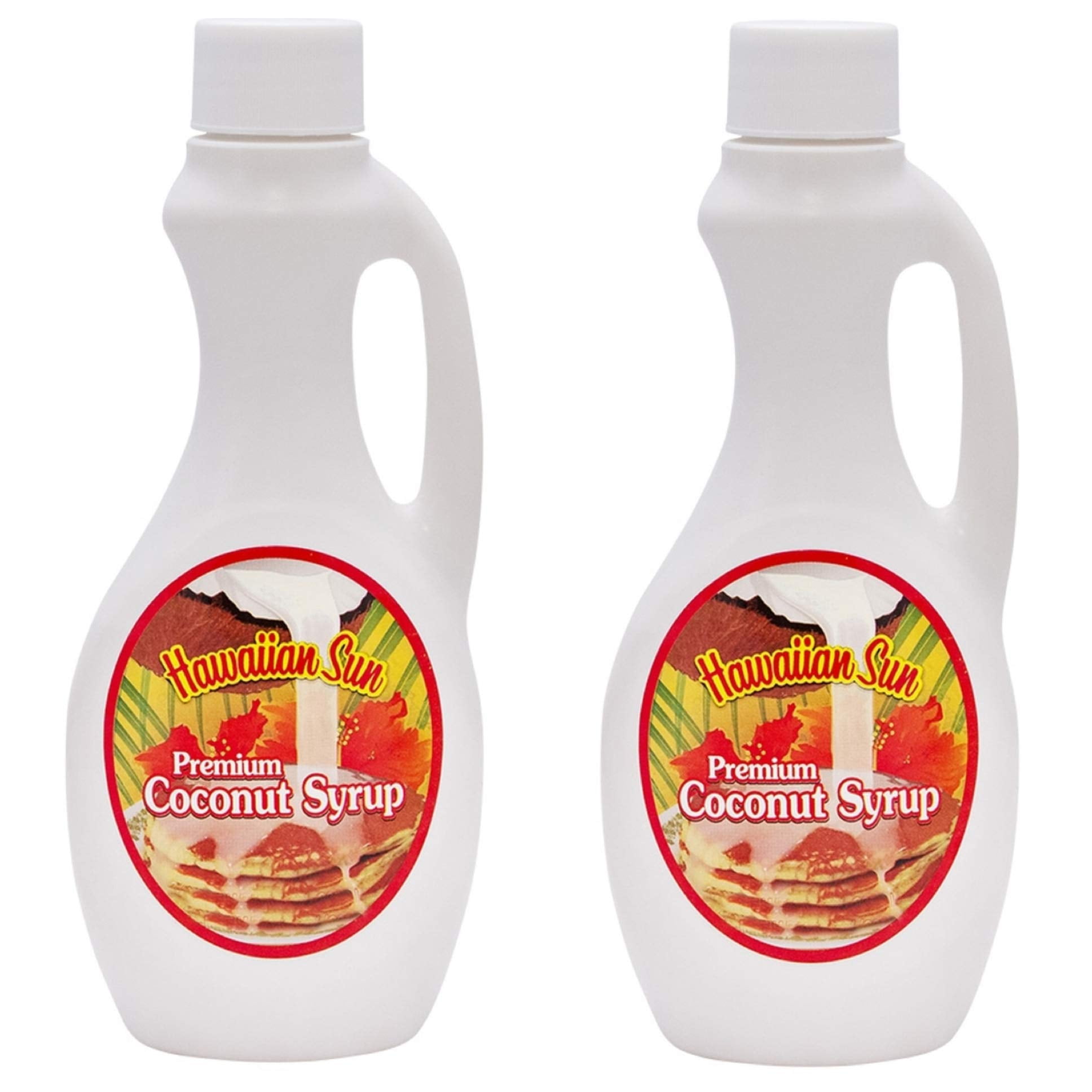 Hawaiian Sun Premium Coconut Syrups 8.3 fl. oz. Mini Bottles (Pack of 2 ...