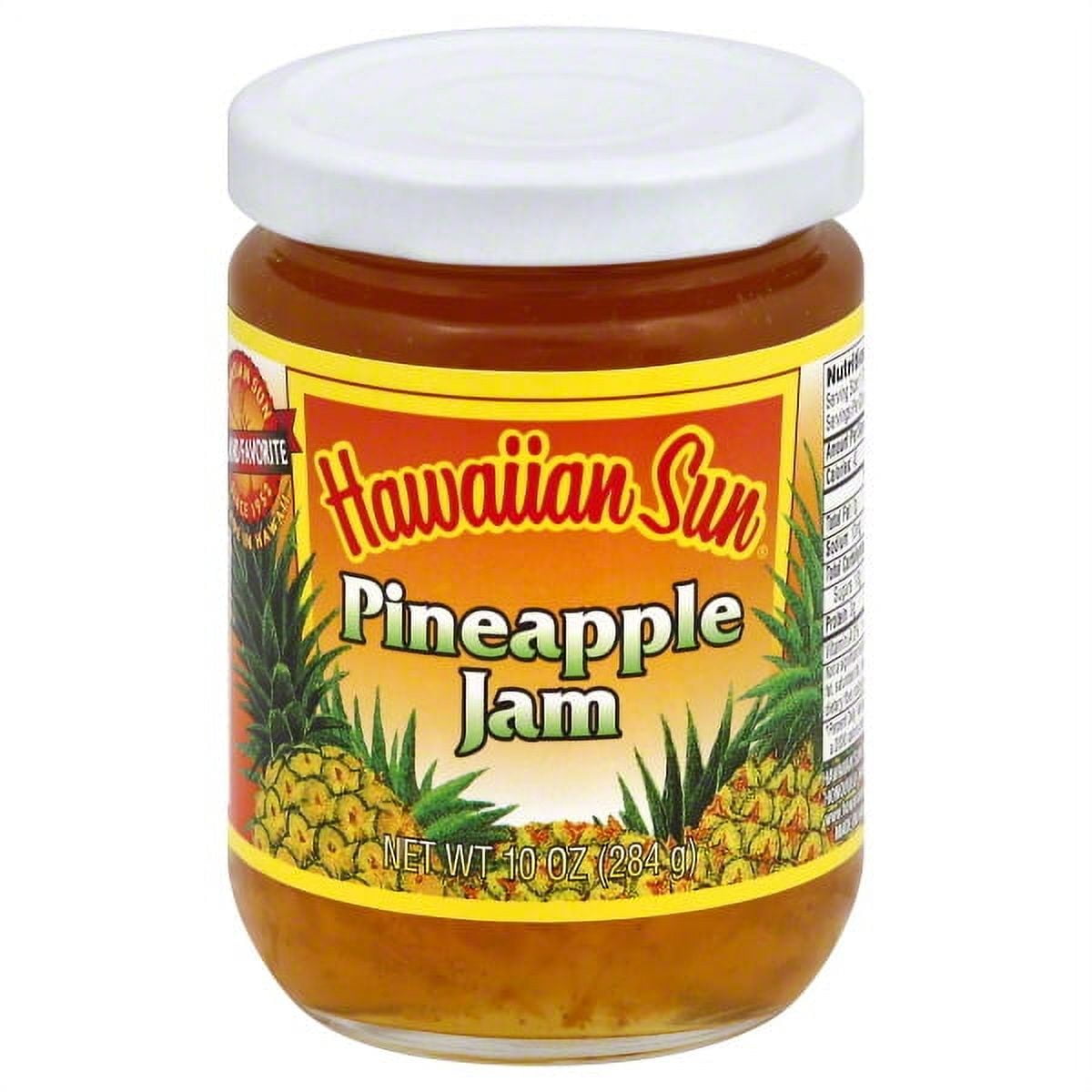 Hawaiian Sun Pineapple Jam, Tropical Paradise Taste, Ideal for Toast ...
