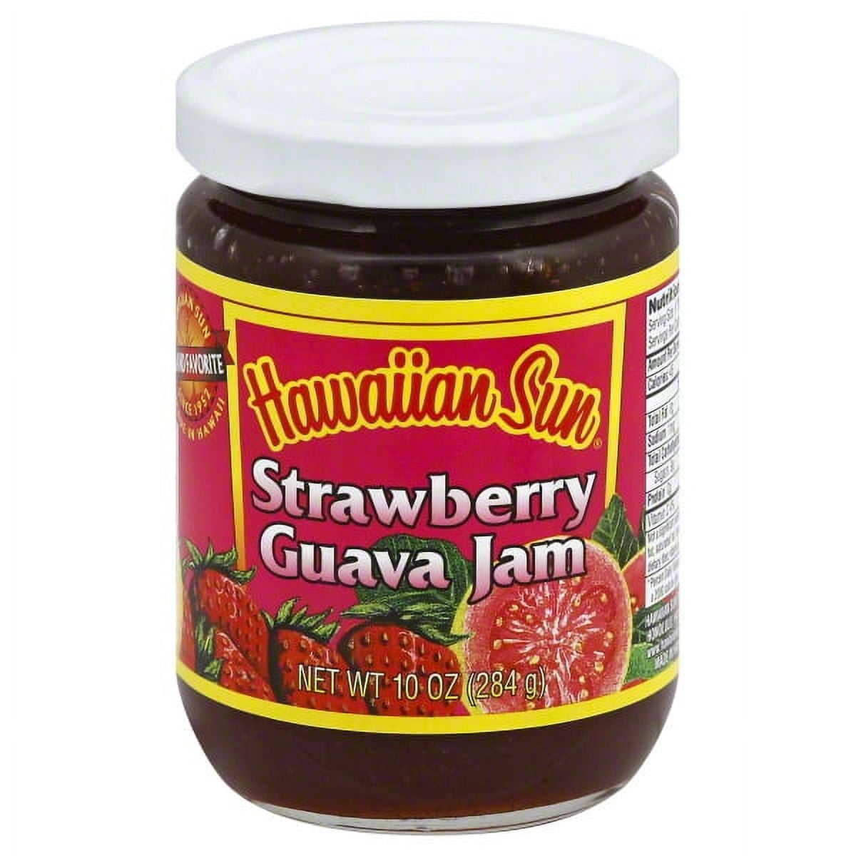 Hawaiian Sun Strawberry Guava Jam, 10 oz - Handpicked Island Fruits ...