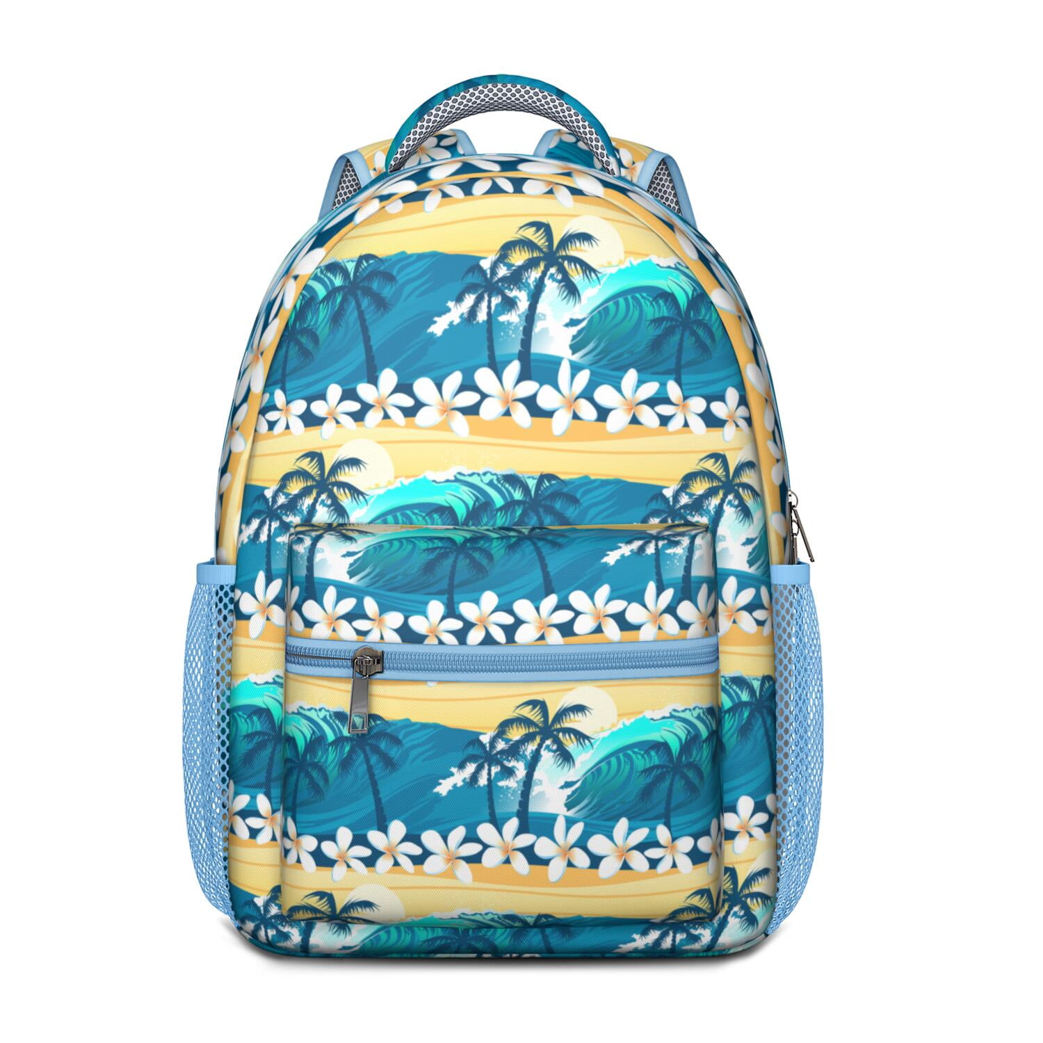 Hawaiian Sunset Beach Backpack - Vibrant Tropical Paradise Design ...