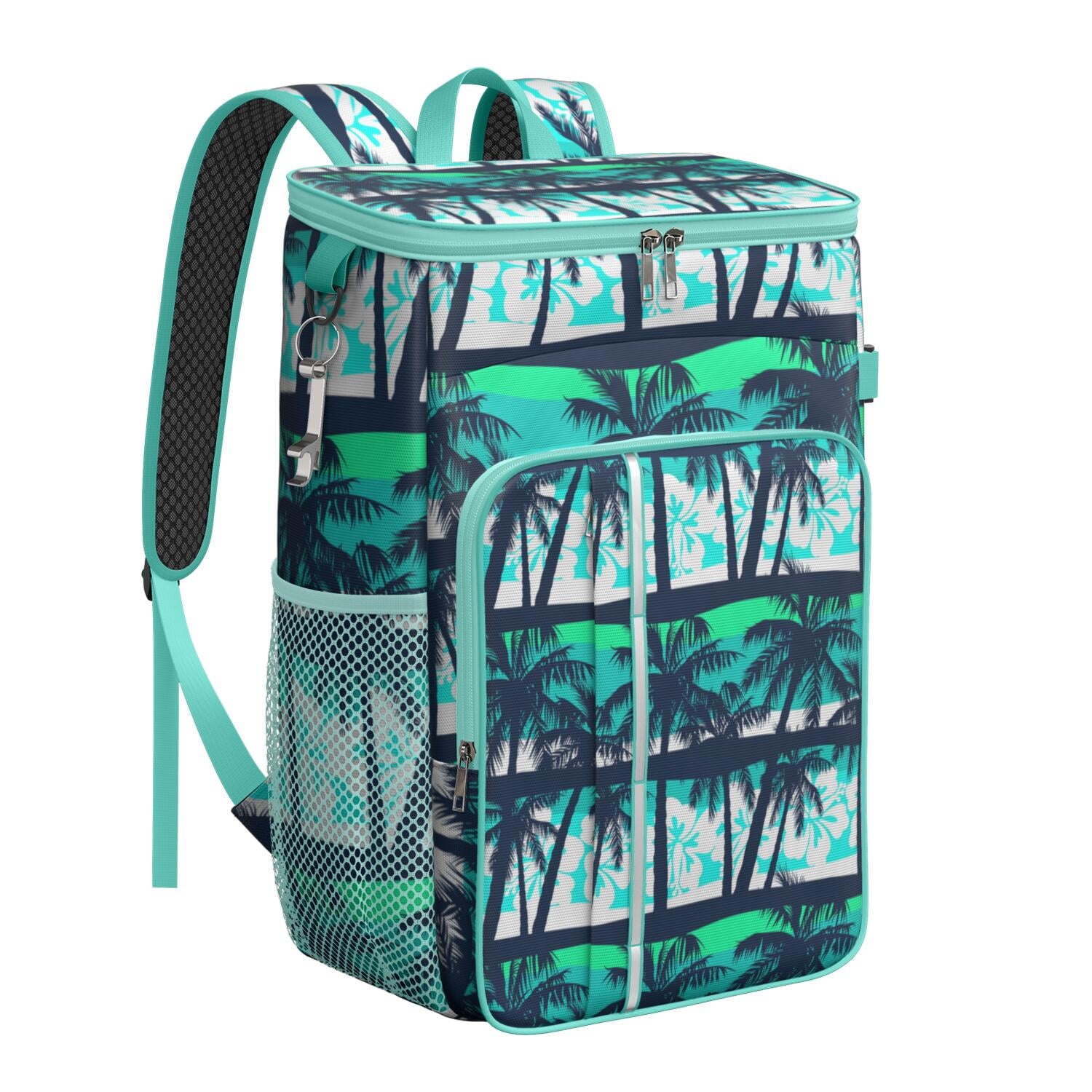 Hawaiian Sunset Beach Insulated Cooler Backpack, Leak Proof Lunch ...