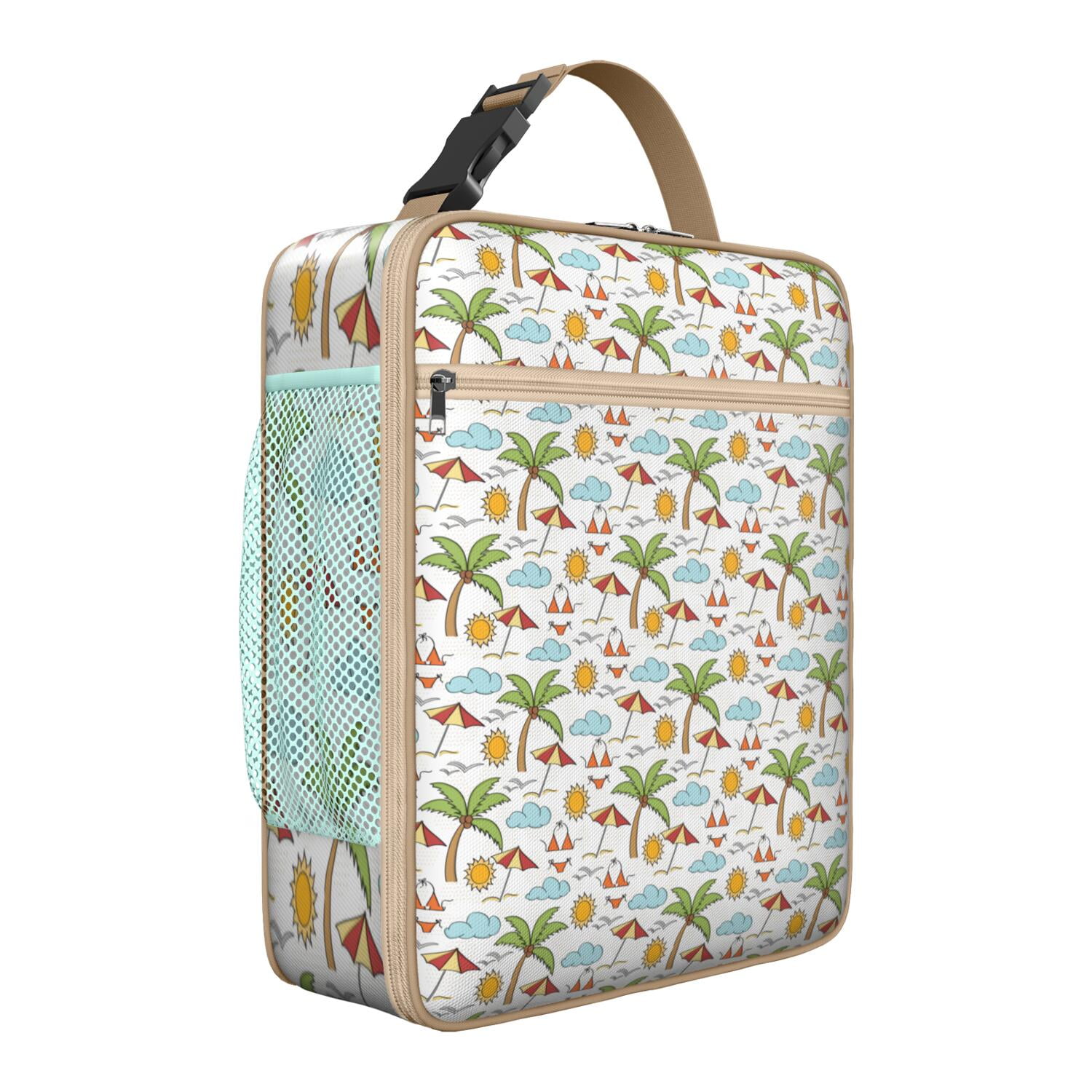 Hawaiian Sunset Beach Insulated Lunch Bag – Tropical Paradise Boho ...