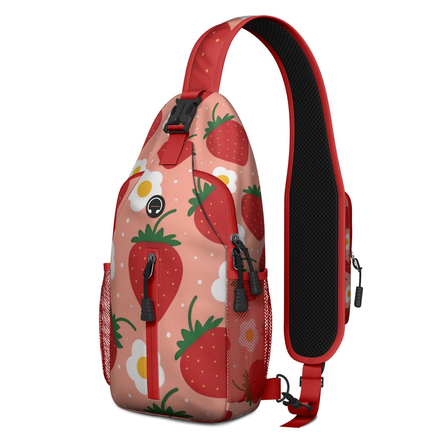 Hawaiian Sunset Beach Sling Backpack – Water-Resistant Durable Travel ...
