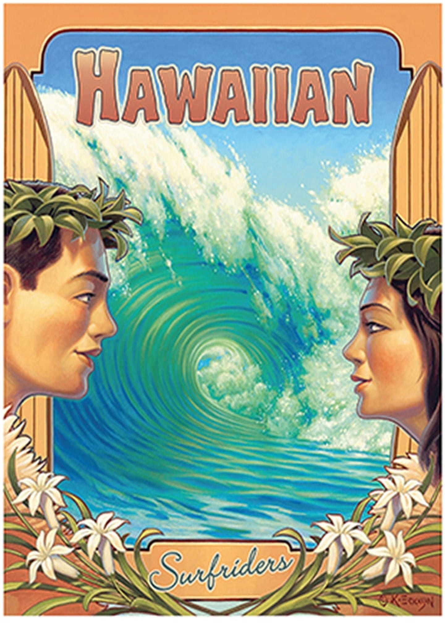 Hawaiian Surfriders - Hawaii Hula Dancers - Vintage Hawaiian Travel ...