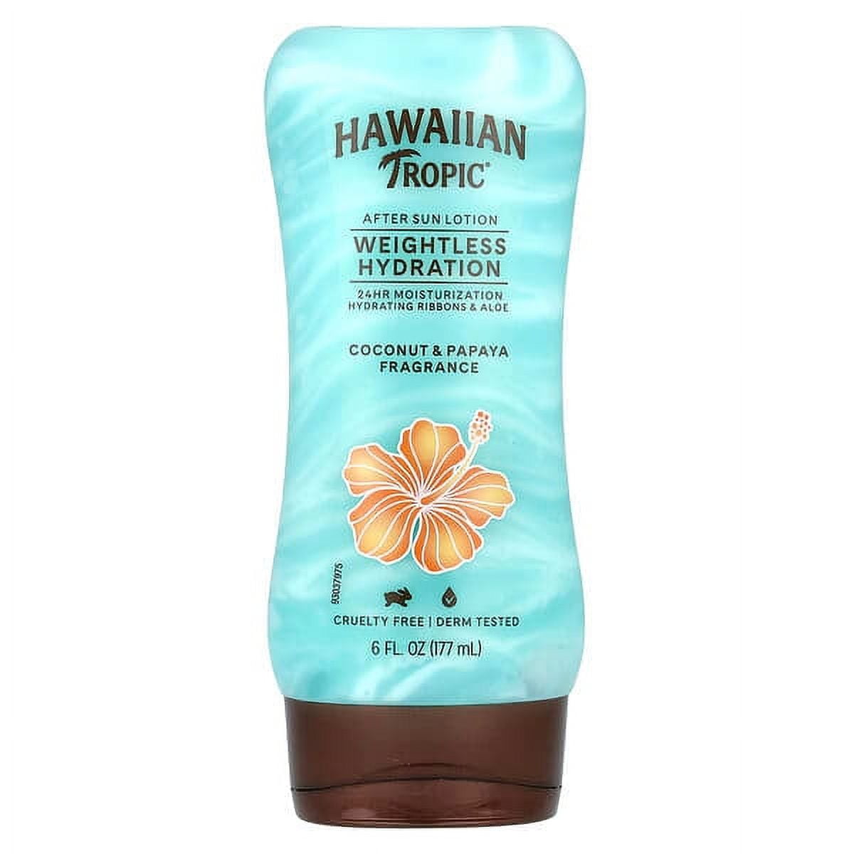 Hawaiian Tropic, After Sun Lotion, Weightless Hydration, Coconut ...