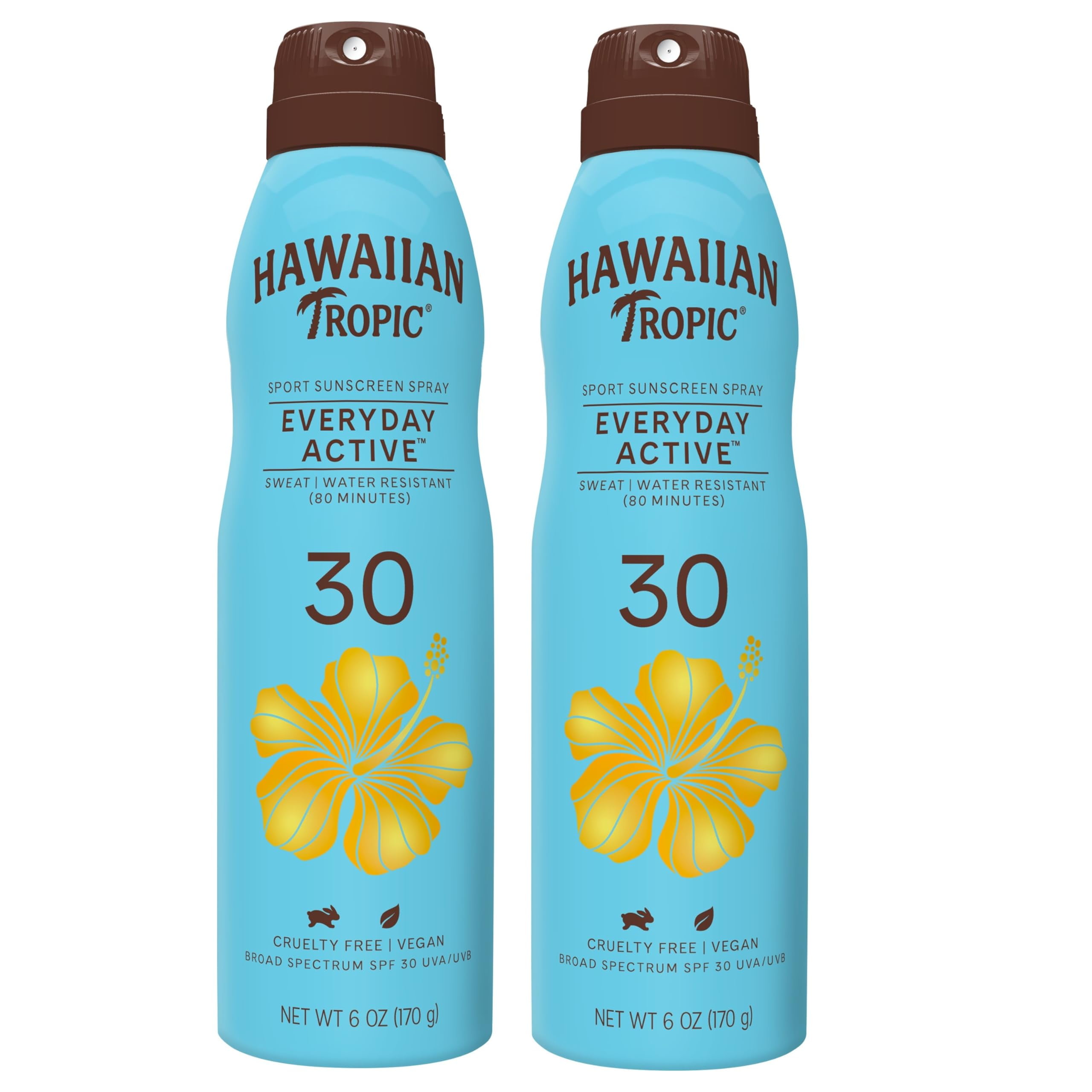 Hawaiian Tropic Everyday Active Clear Spray Sunscreen Spf 30| Hawaiian ...