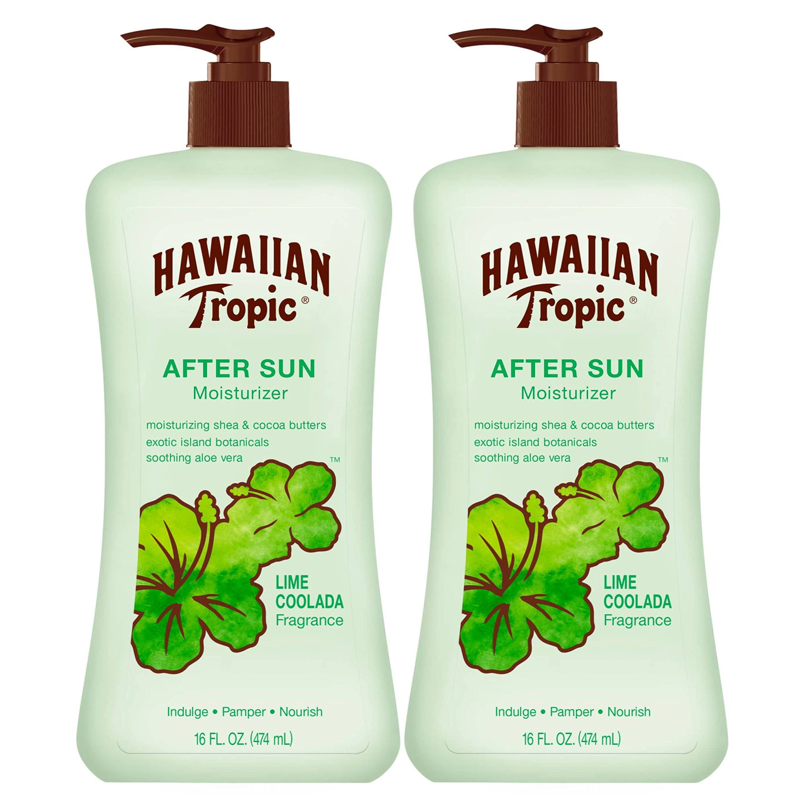 Hawaiian Tropic Lime Coolada Body Lotion And Daily Moisturizer After ...