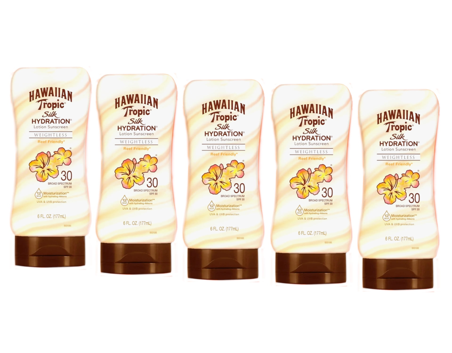 Hawaiian Tropic Silk Hydration Weightless Sunscreen Lotion, 6 Fl. Oz ...