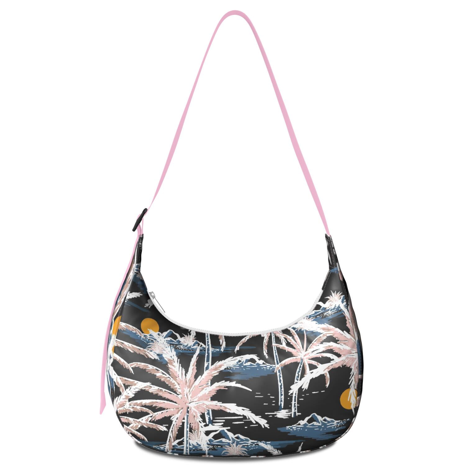 Hawaiian Tropical Island Crossbody Bag for Women Coastal Paradise ...