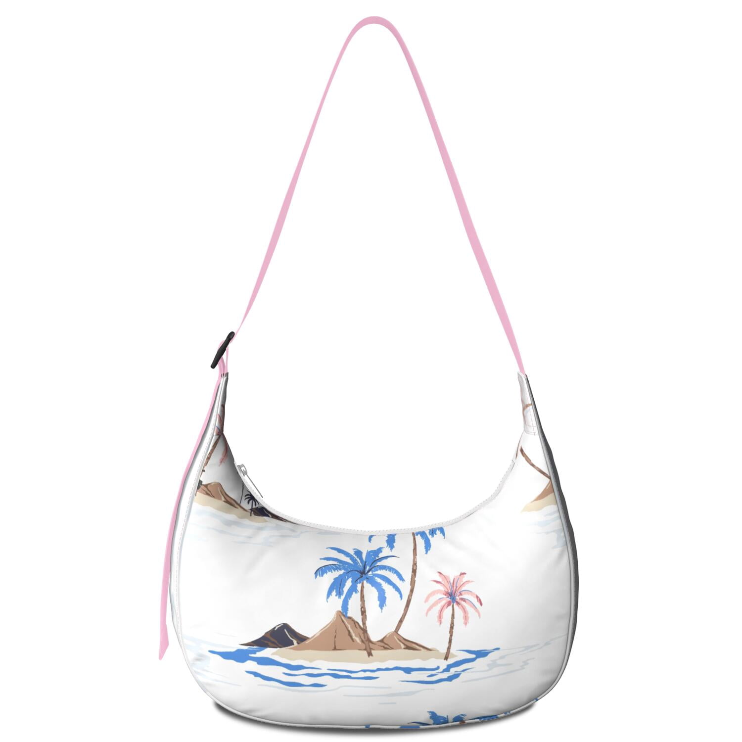 Hawaiian Tropical Island Crossbody Bag for Women Coastal Paradise ...