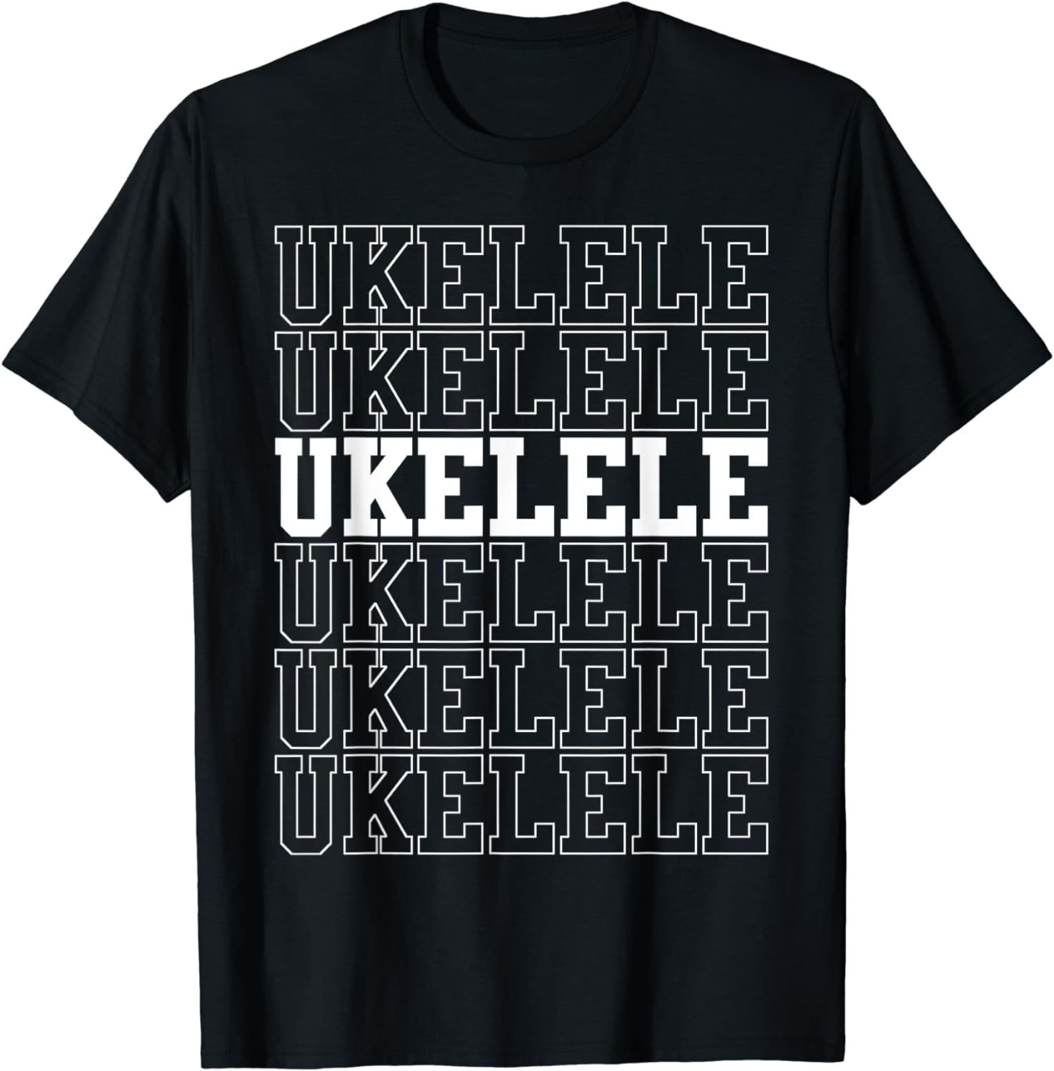 Hawaiian Ukulele Uke Ukulele T-Shirt - Walmart.com