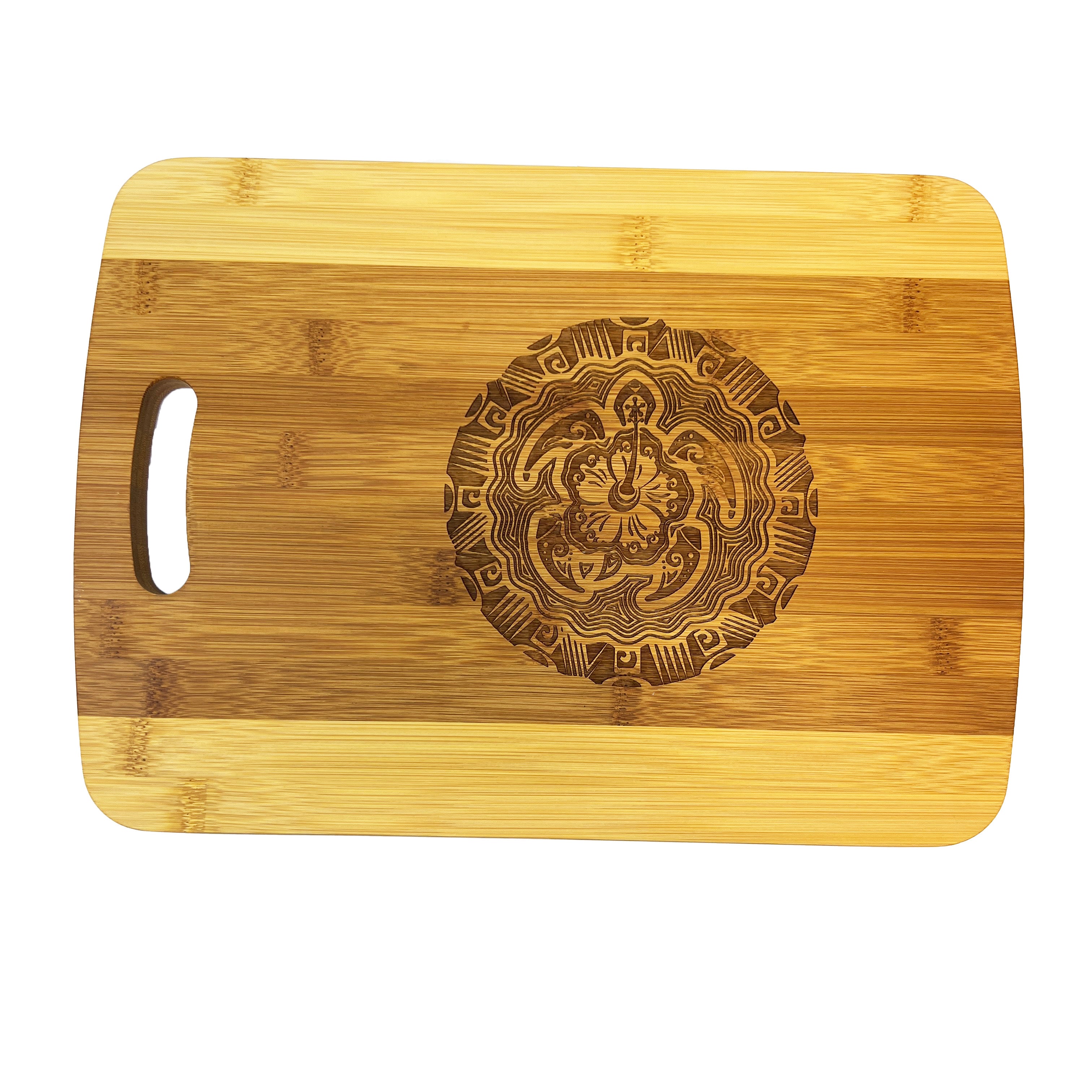 Hawaiin Turtle Cutting Board 14''x9.5''x.5'' Bamboo Bigfoot - Walmart.com