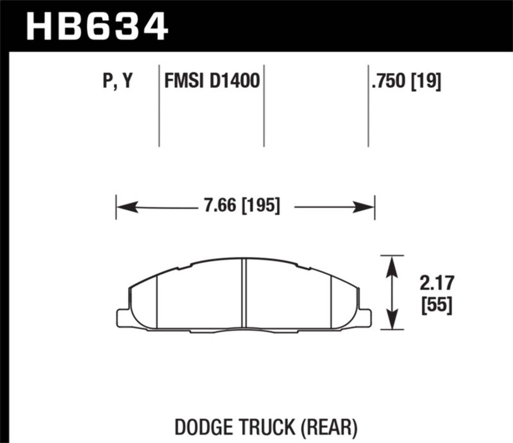 Hawk 09-14 Dodge Ram 2500/3500 Rear LTS Brake Pads - Walmart Business ...