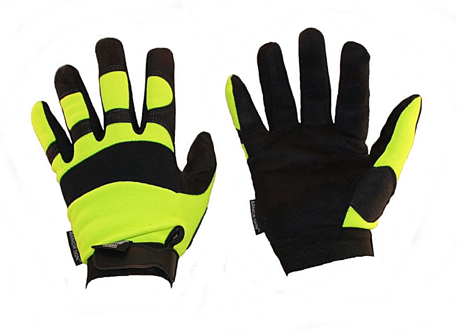 Hawk Armor Skin High Visibility Synthetic Leather Gloves - Walmart.com