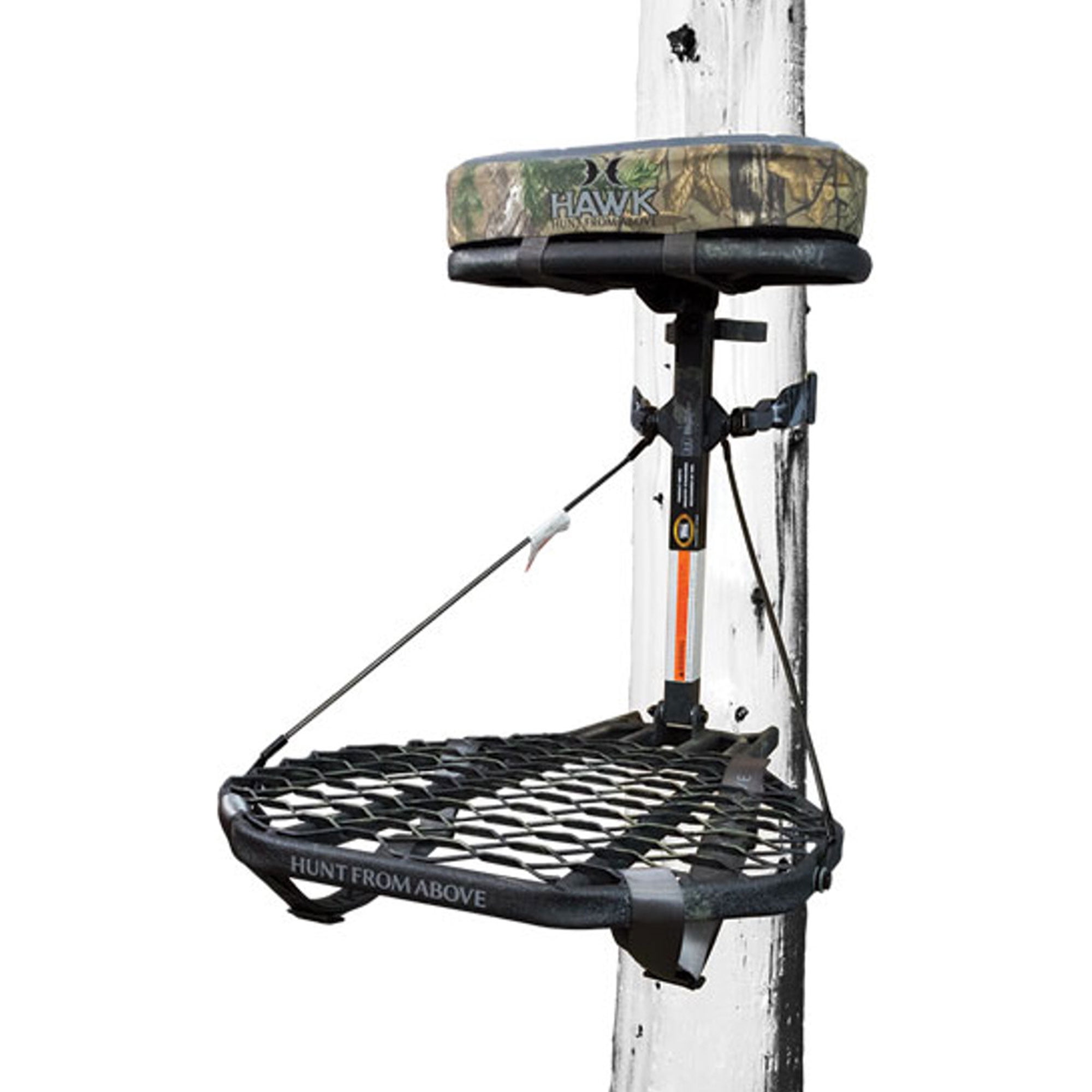 Open Box Hawk COMBAT Hang-On Hunting Treestand & Full-Body Safety ...