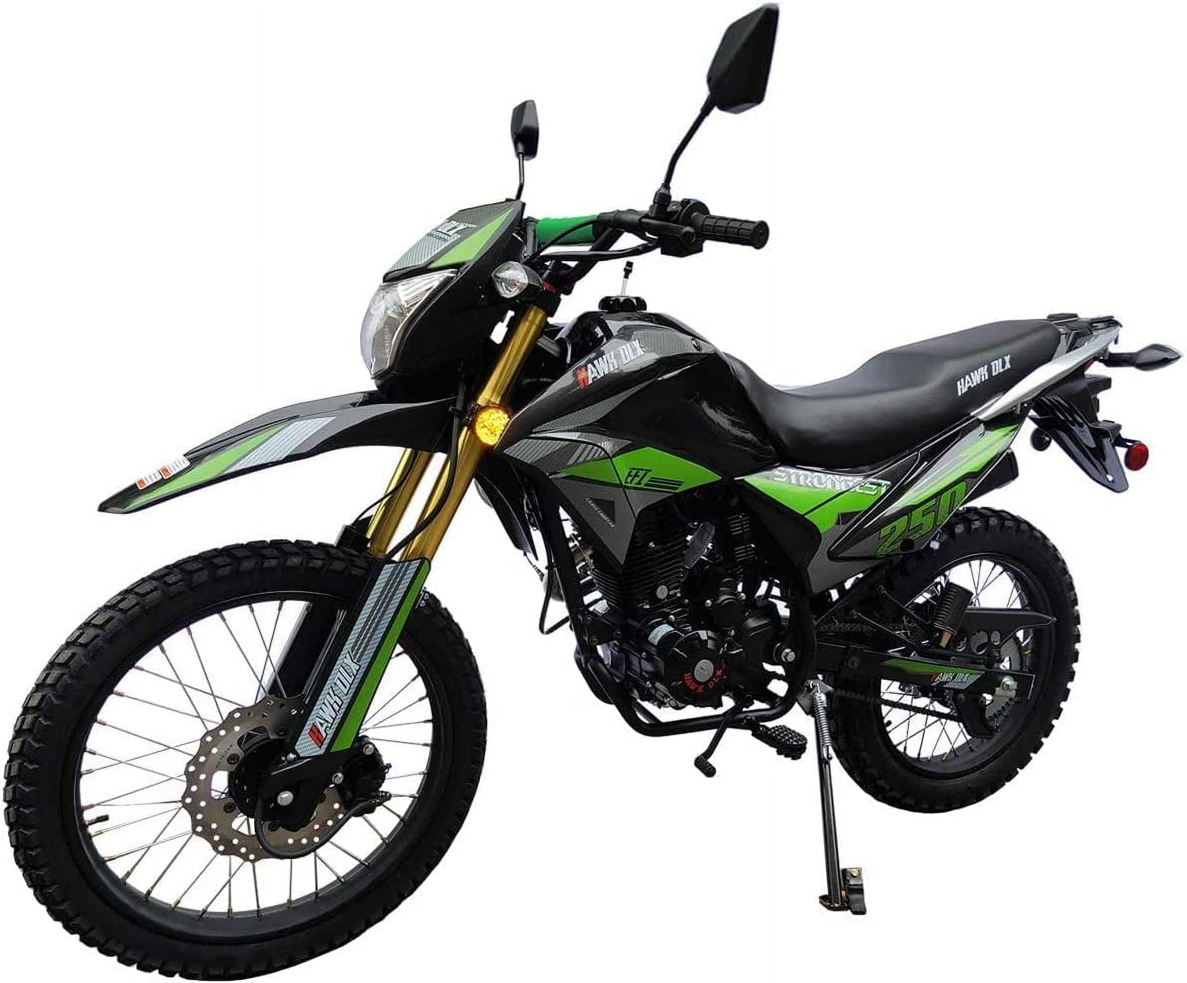 Hawk DLX 250 EFI Motorcycle Endure Dirt Bike Hawk Deluxe Dirt Bike ...