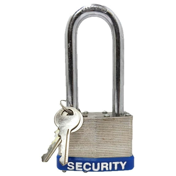 Hawk Laminated Long Shackle Padlock- 40 Mm: LOCK-17314 - Walmart.com