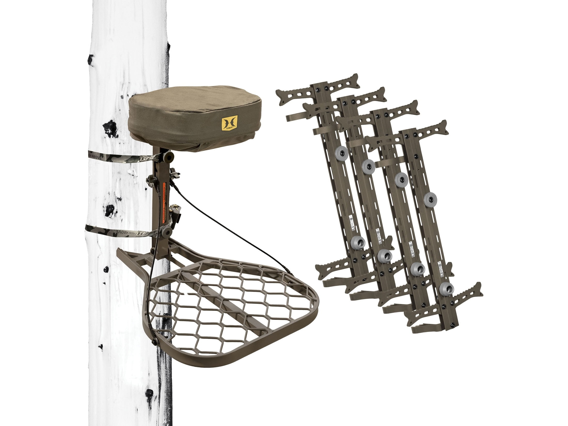 Hawk Micro Lite Hang On Treestand Combo - Walmart.com
