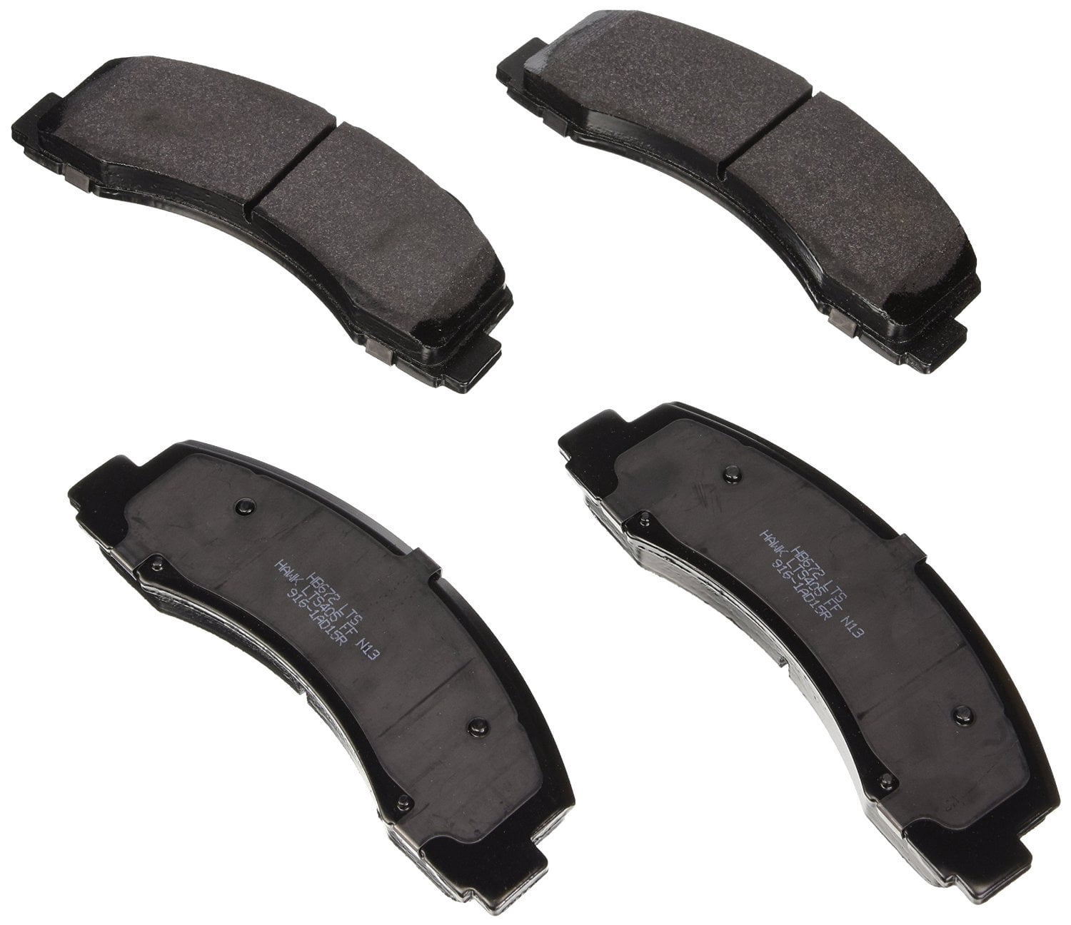 Hawk Performance HB672Y.714 LTS Brake Pad Fits select: 2010-2011 FORD ...