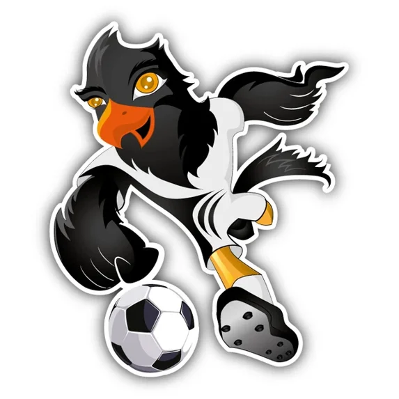 Hawk Soccer Player Car Sticker Phone Decal Water Bottle Stickers Car ...