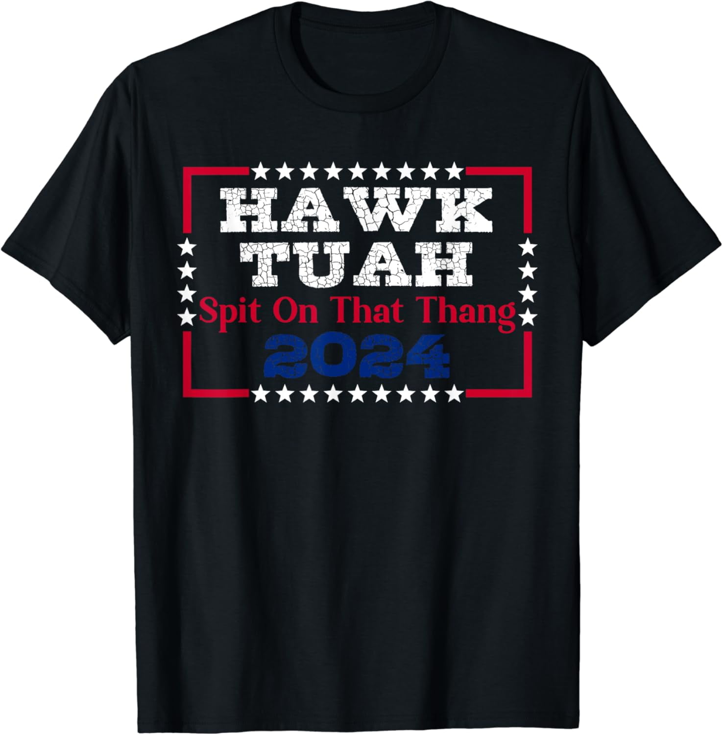 Hawk Thua 2024 US Flag Color Viral Meme President Election T-Shirt ...