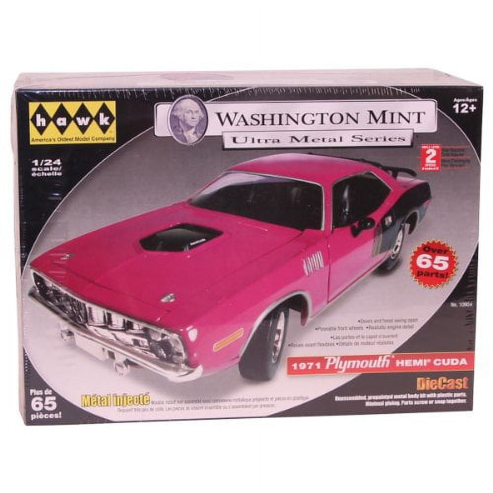 Hawk Washington Mint Ultra Metal Series 1971 Plymoth Hemi Cuda Purple ...
