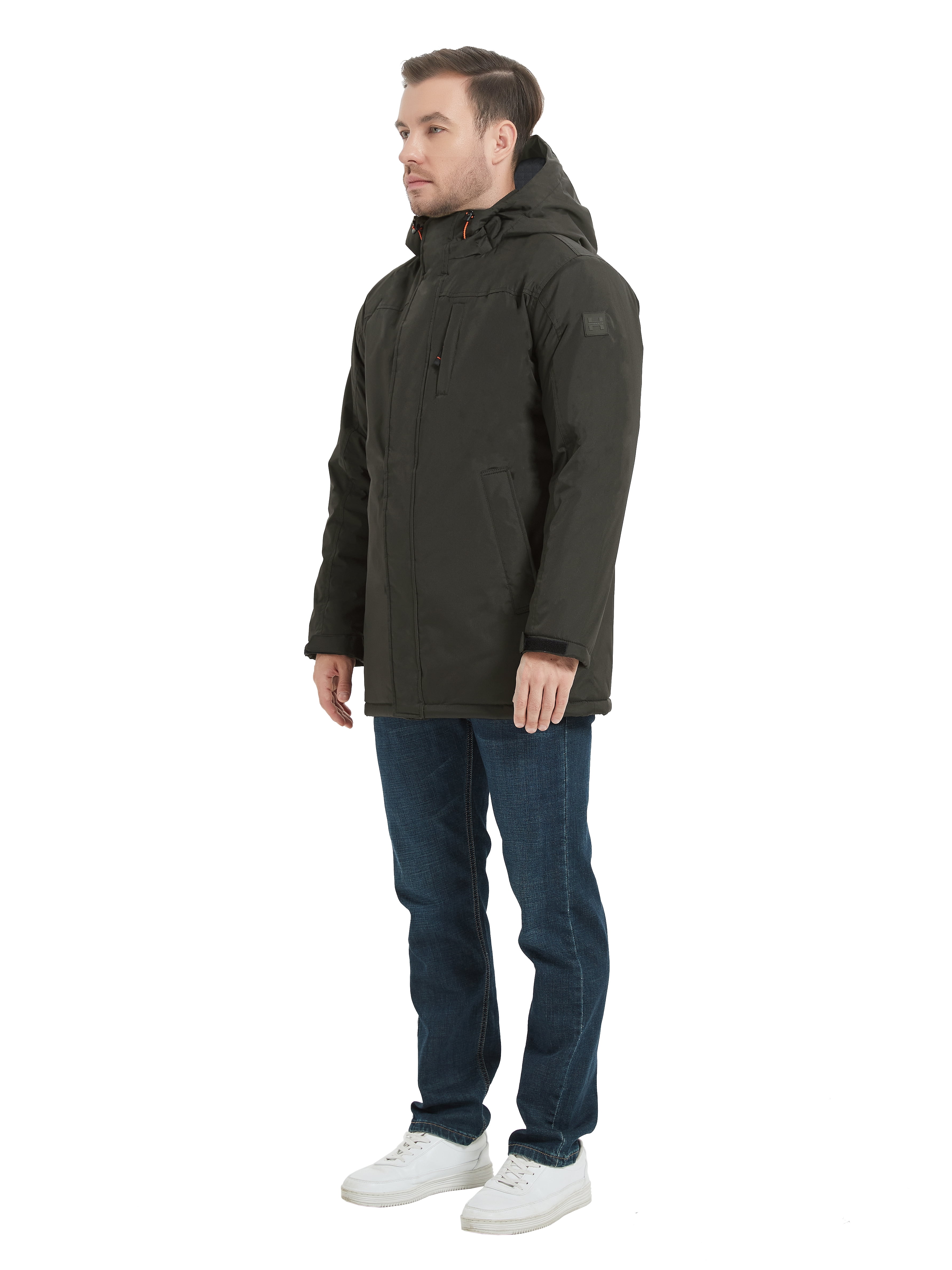 Hawke & Co Mens Hooded Snorkle Jacket, Sizes S-2XL - Walmart.com