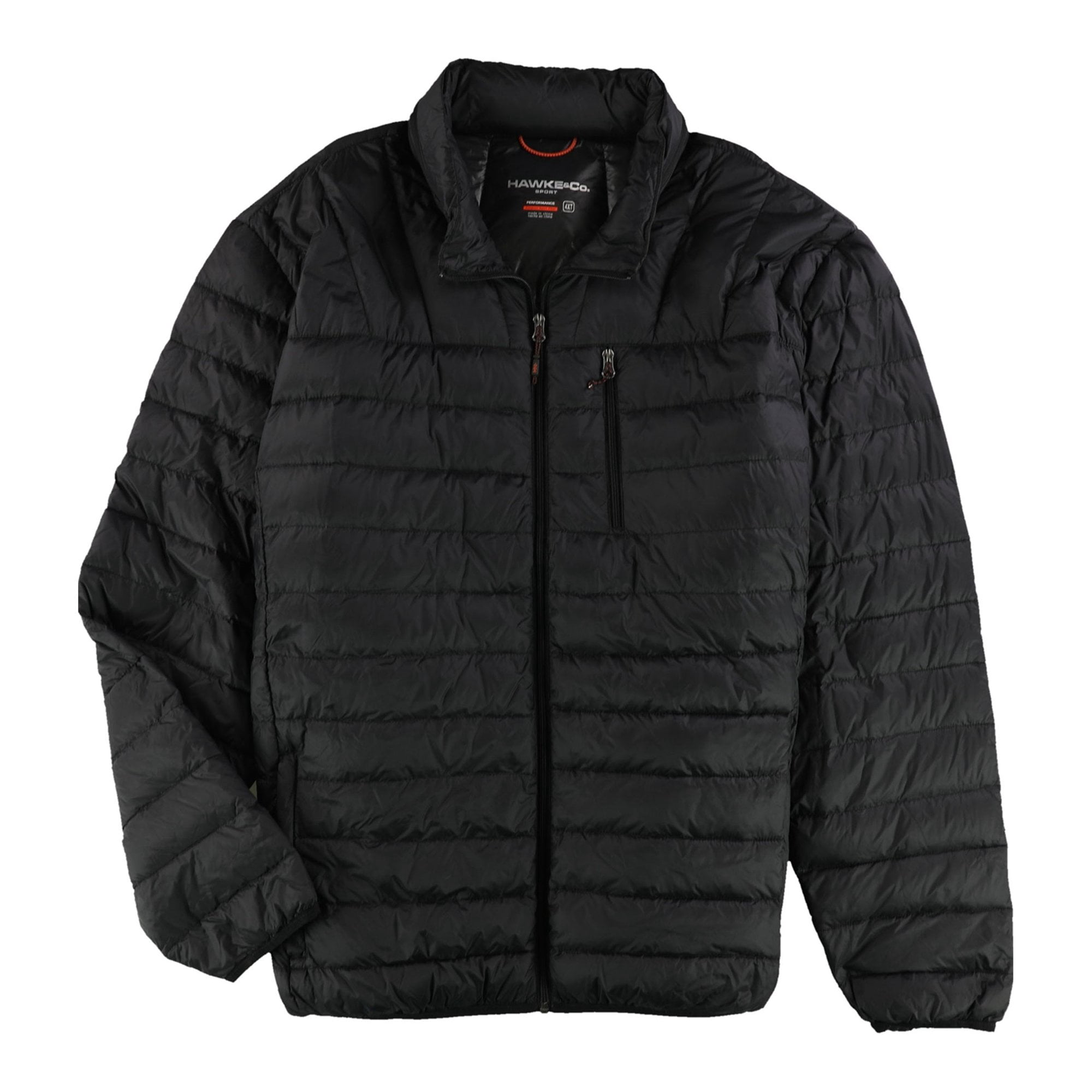 Hawke & Co. Mens Packable Down Quilted Jacket, Black, Medium - Walmart.com